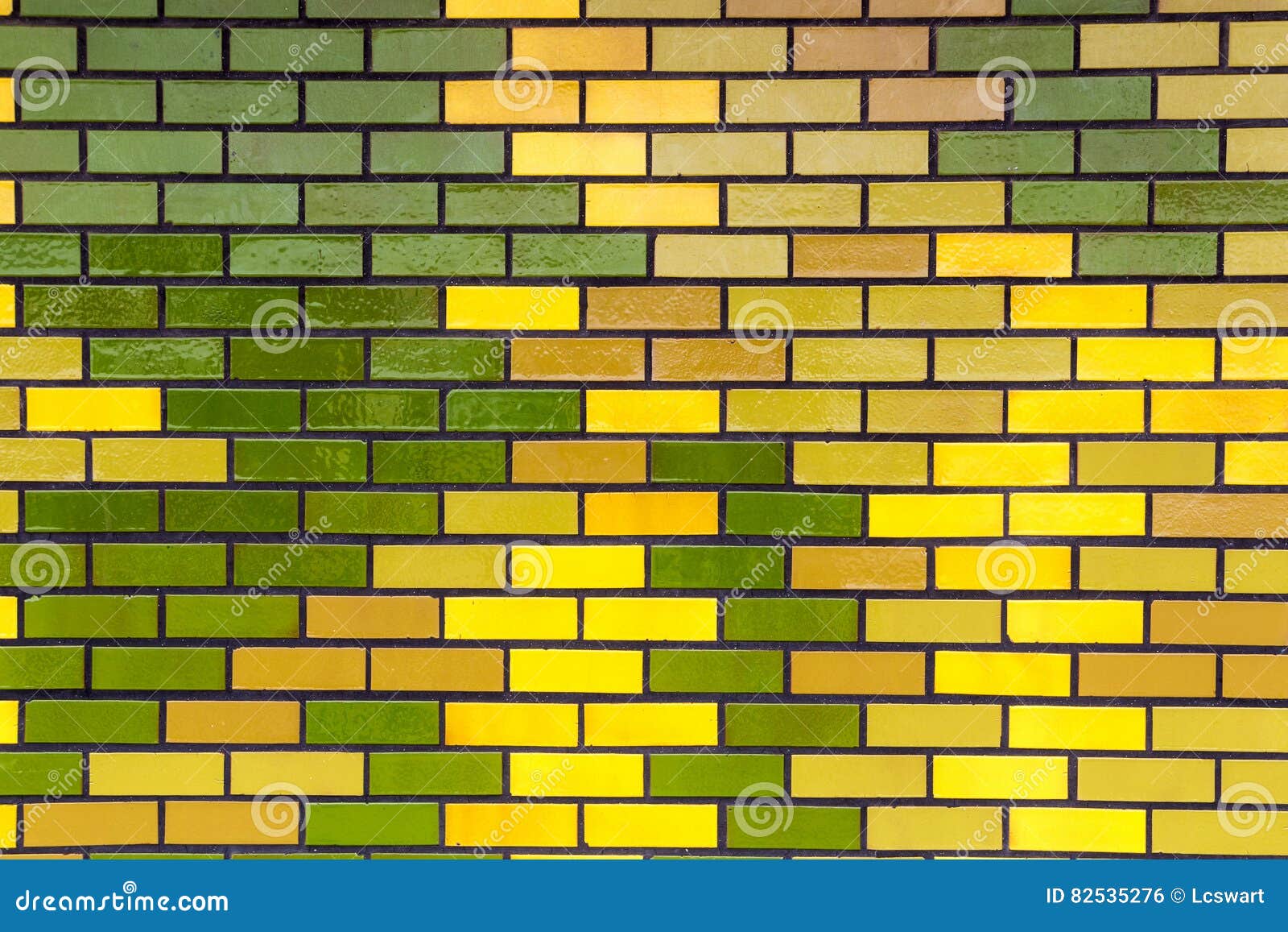 Painted Rectangular Pattern Design and Texture of Brick Wall Stock ...