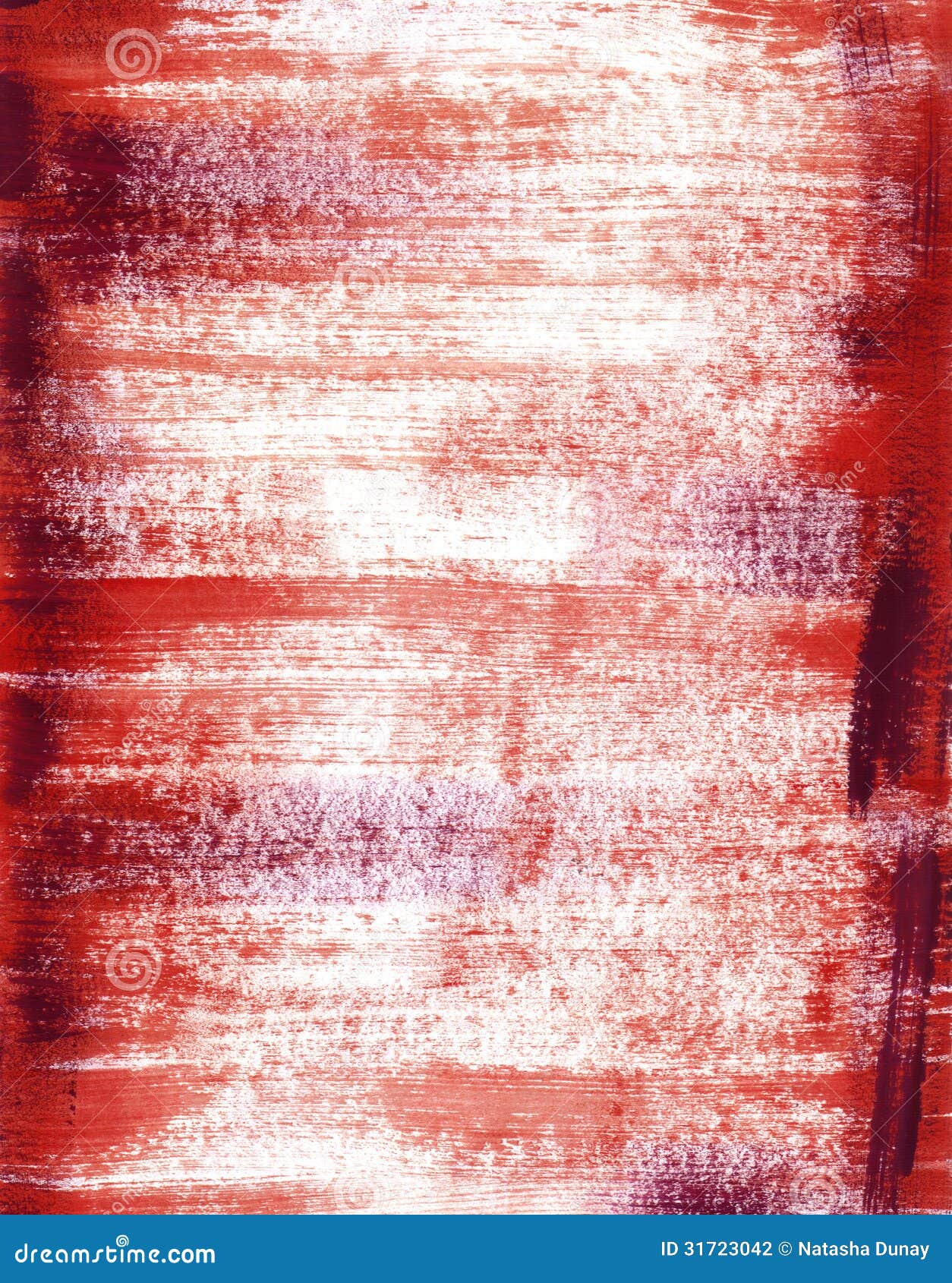 Painted Red Grunge Background. Stock Illustration - Illustration of ...