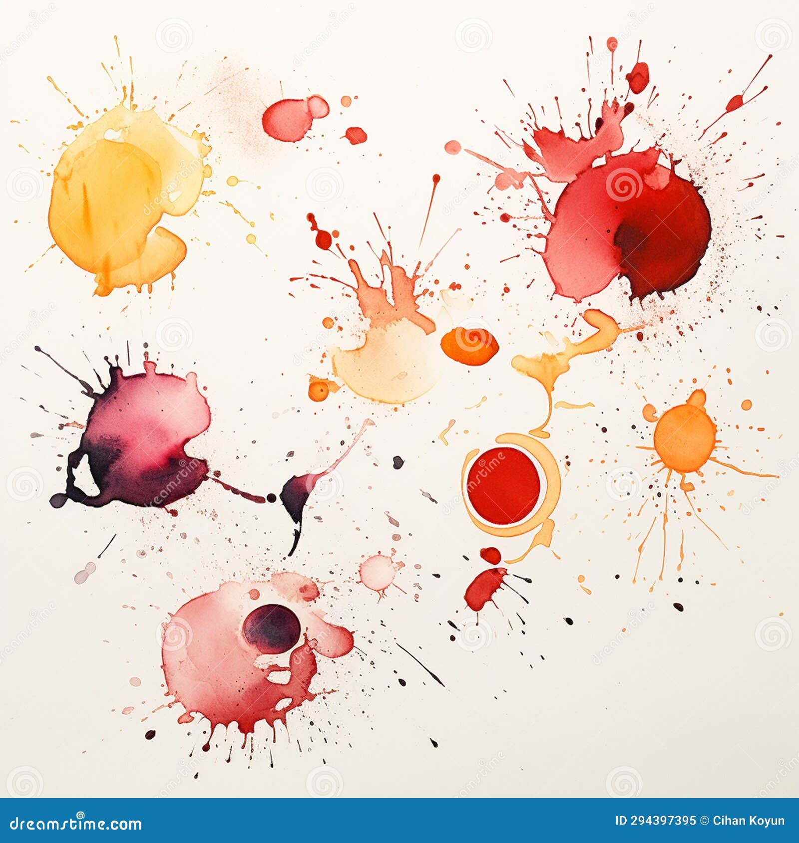 Painted spatter stock illustration. Illustration of splashhouse - 294397395