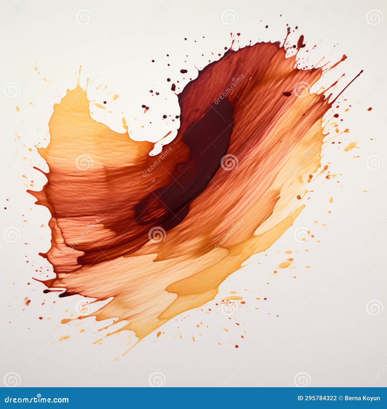 Painted spatter on white stock illustration. Illustration of paper ...