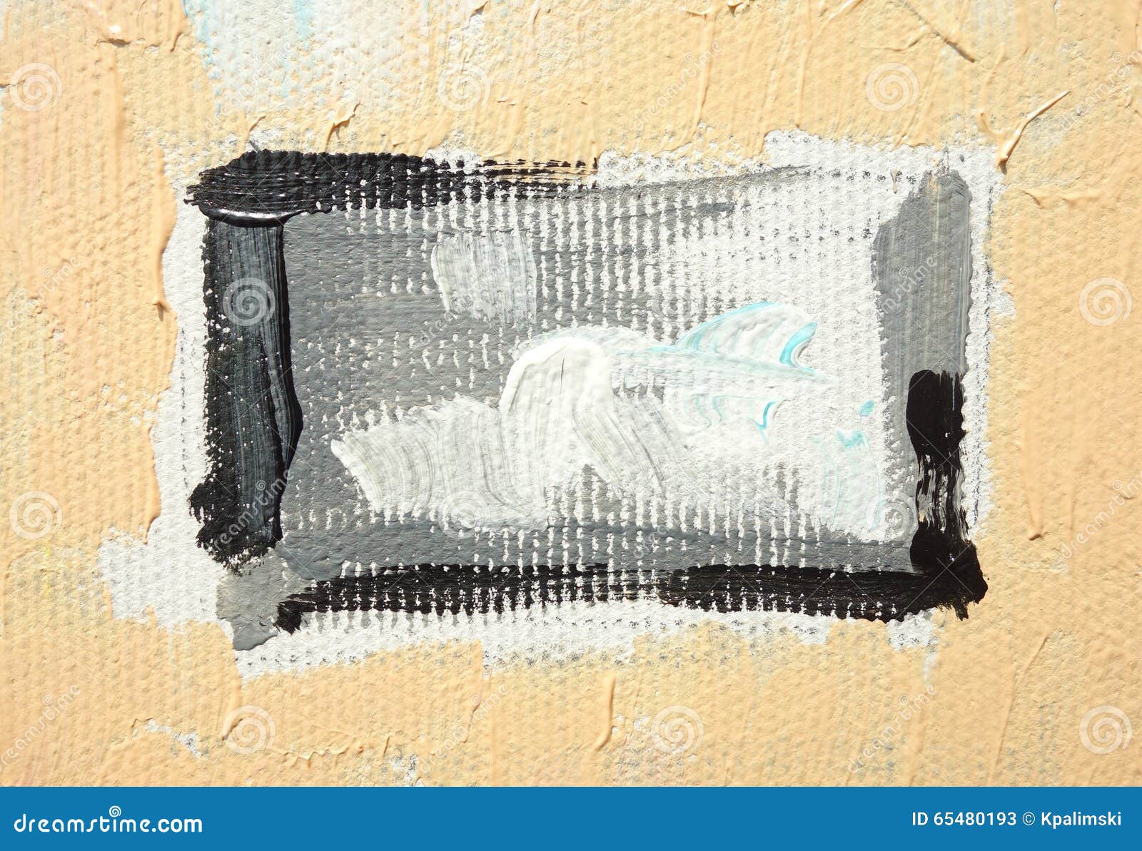 Painted square stock illustration. Illustration of artwork - 65480193