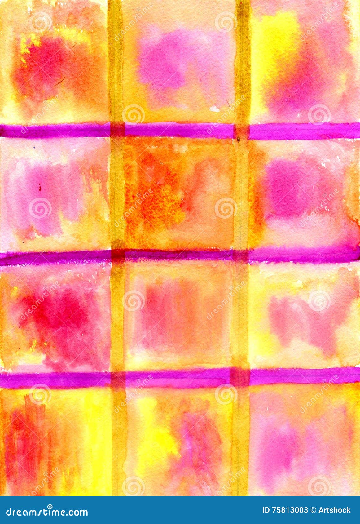 Painted Squares Art stock illustration. Illustration of paper - 75813003