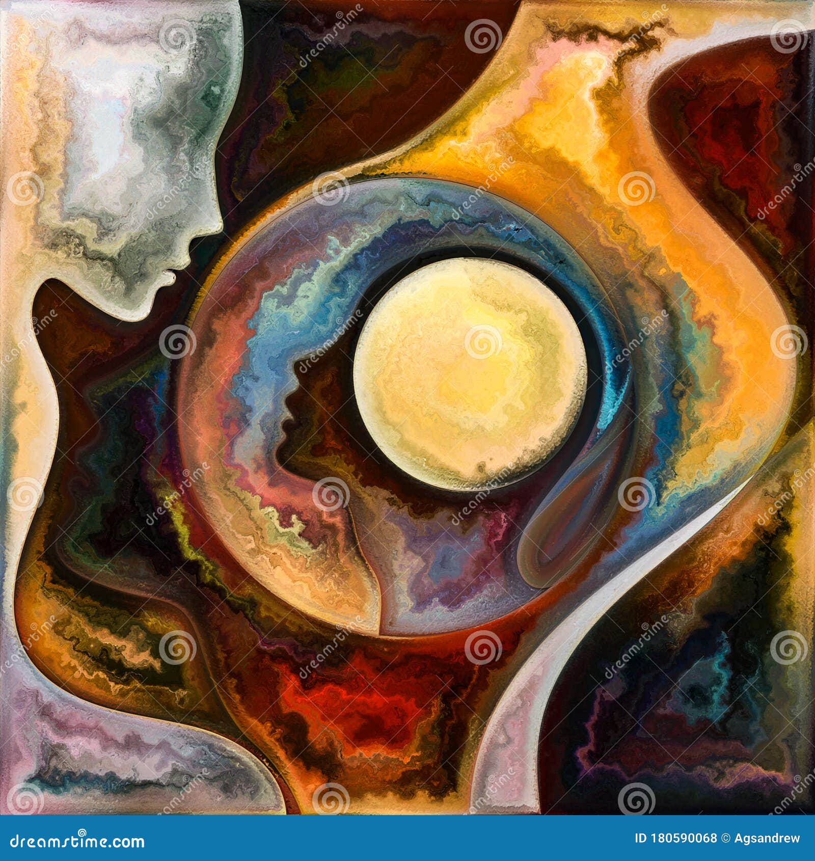 Inner Patterns stock illustration. Illustration of multicolor - 180590068