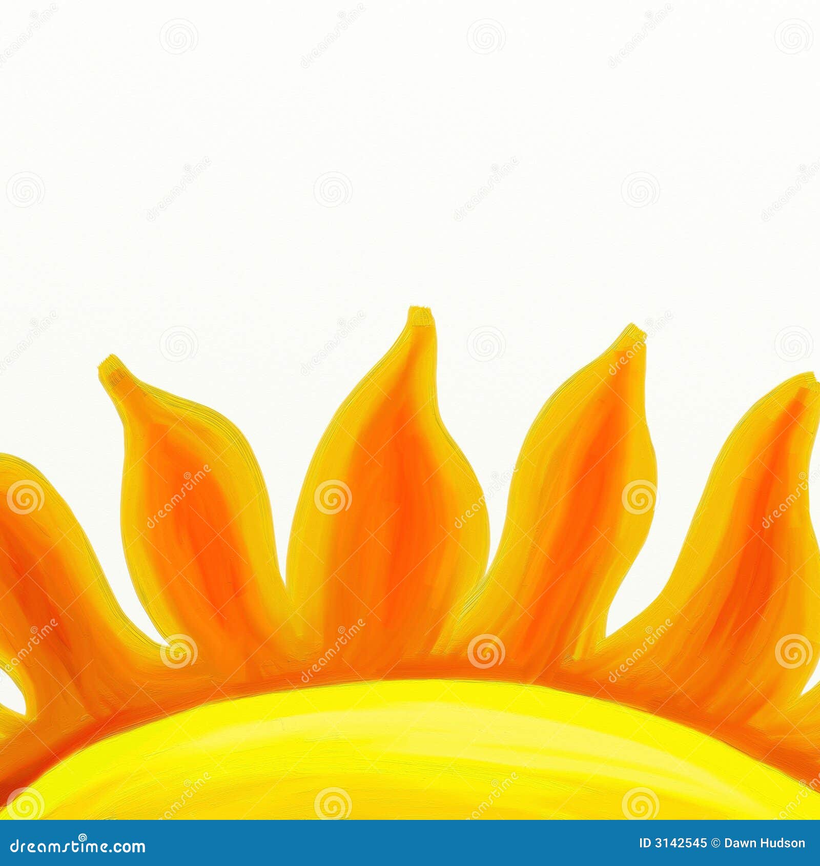 Painted sun flames stock image. Image of abstract, fire - 3142545