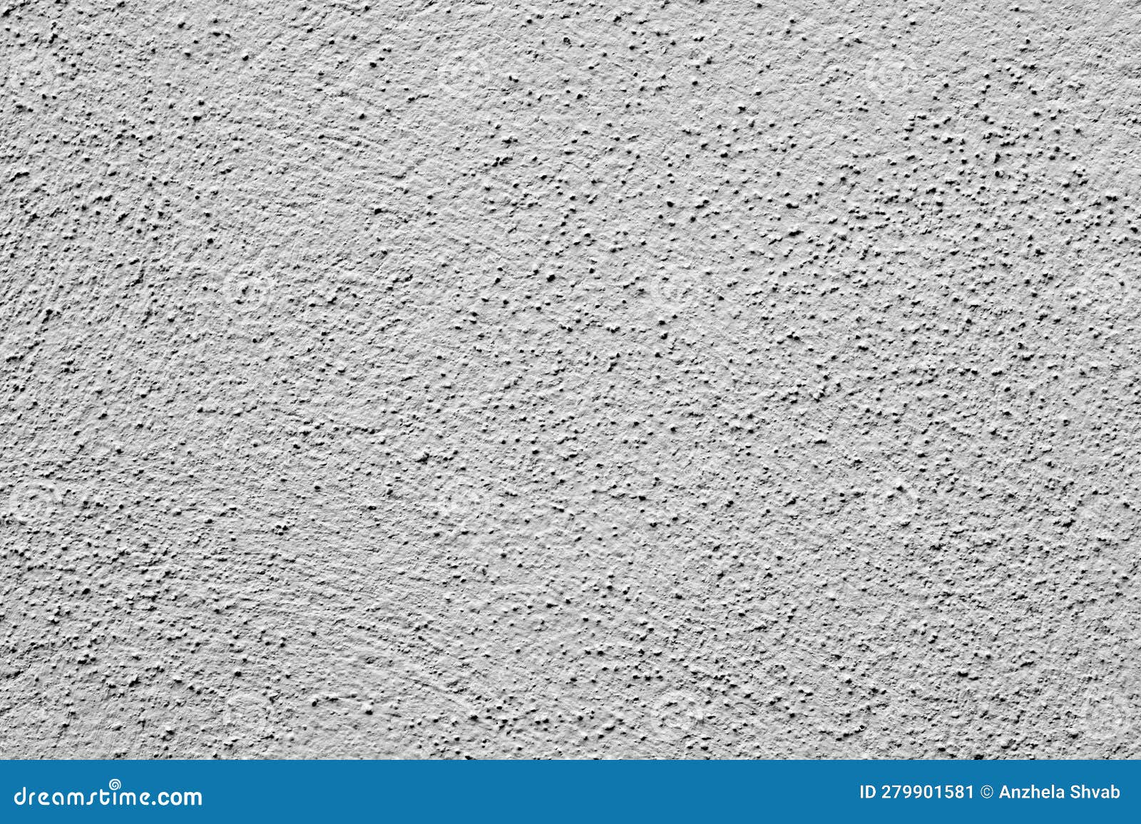 Painted Wall with Rough Texture Closeup. Grey Plaster with Brushed ...
