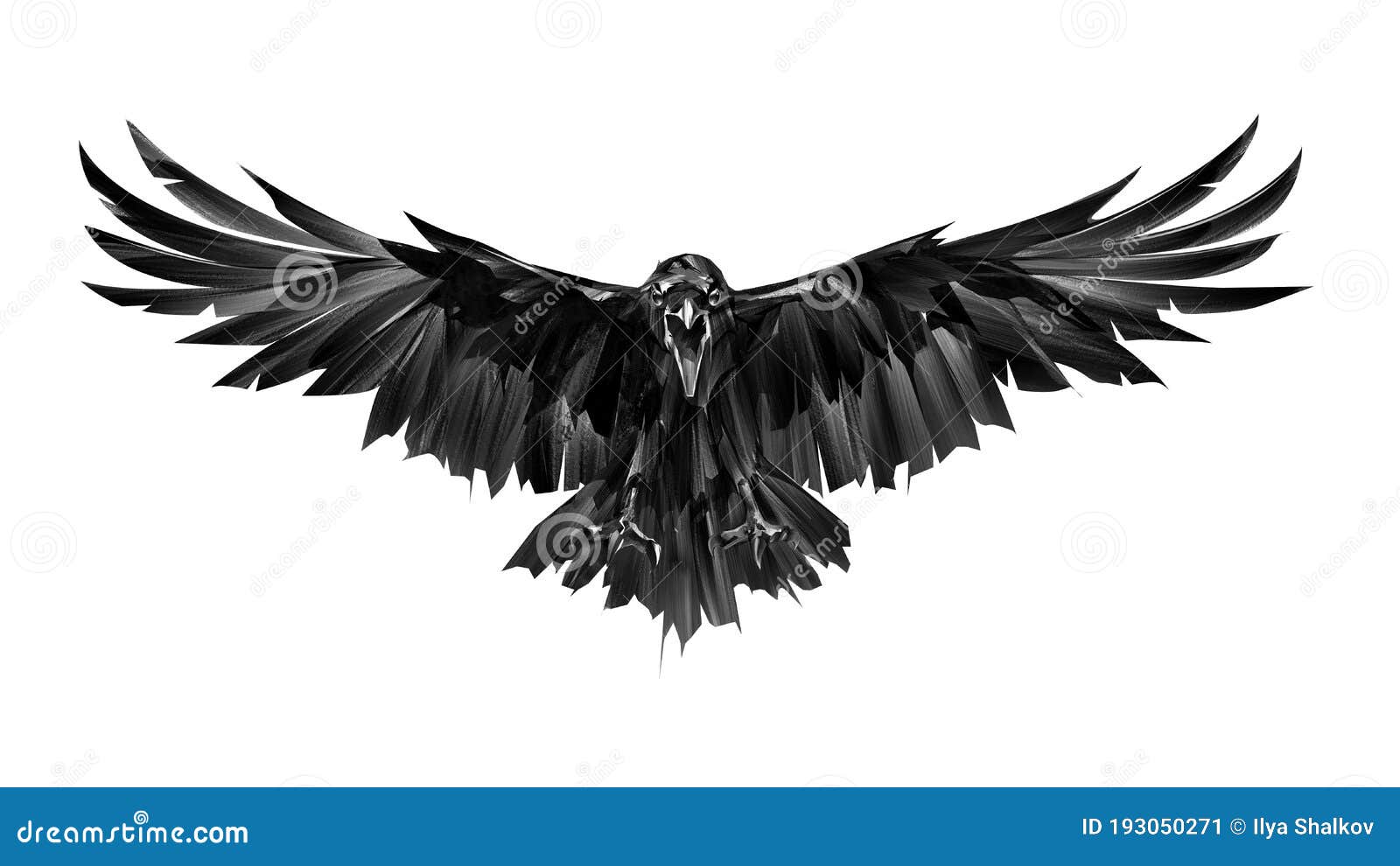 Bird Crow Set Cartoon | CartoonDealer.com #64578925