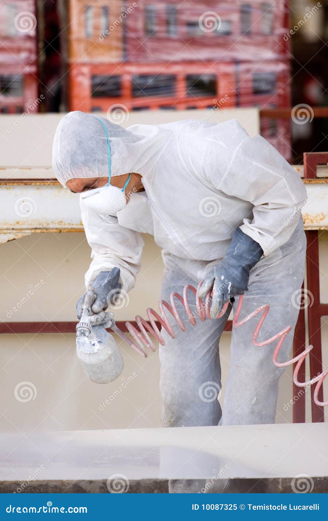 Painter stock image. Image of materials, refinish, house - 10087325