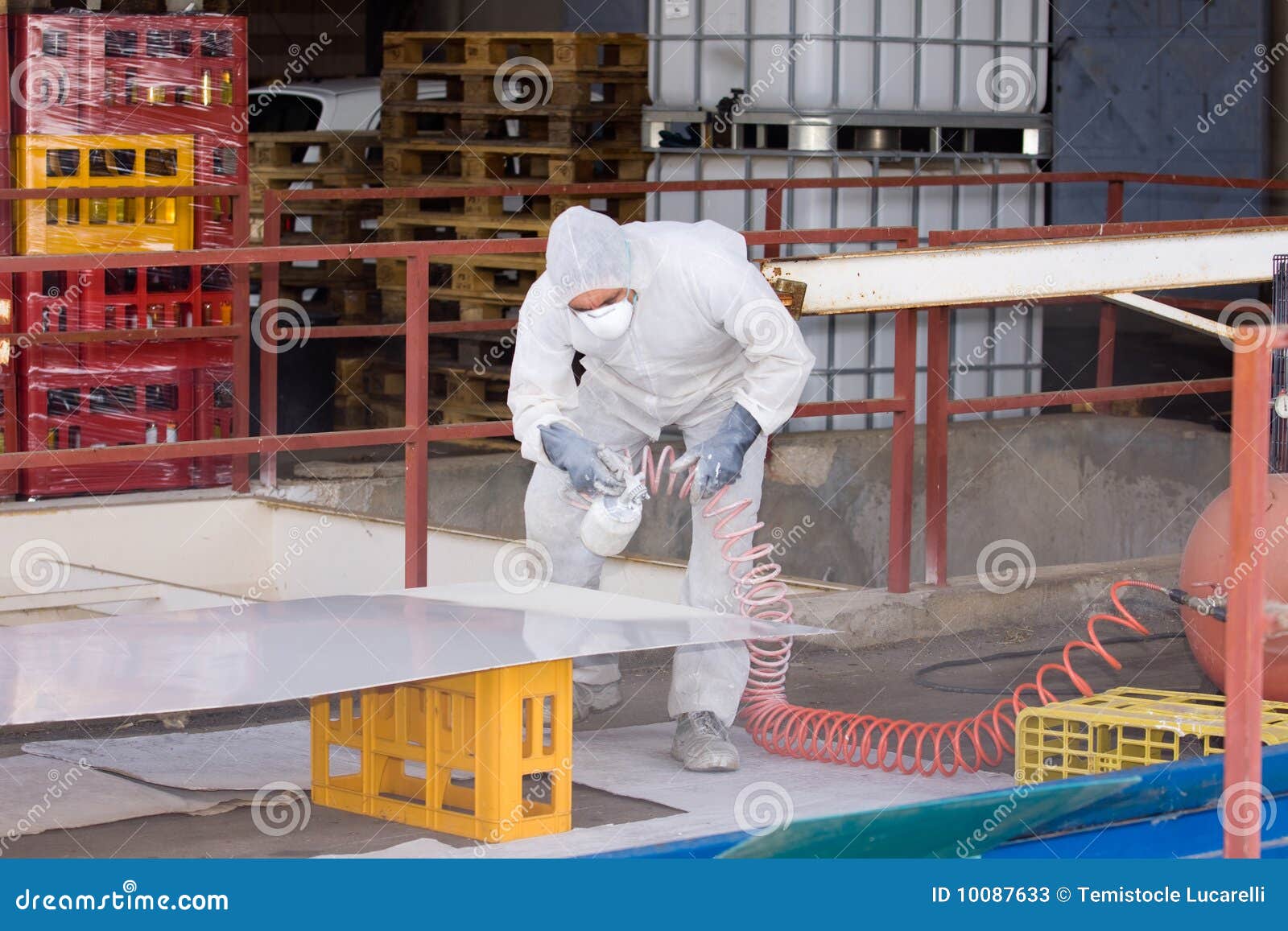 Painter stock image. Image of builder, home, renovate - 10087633