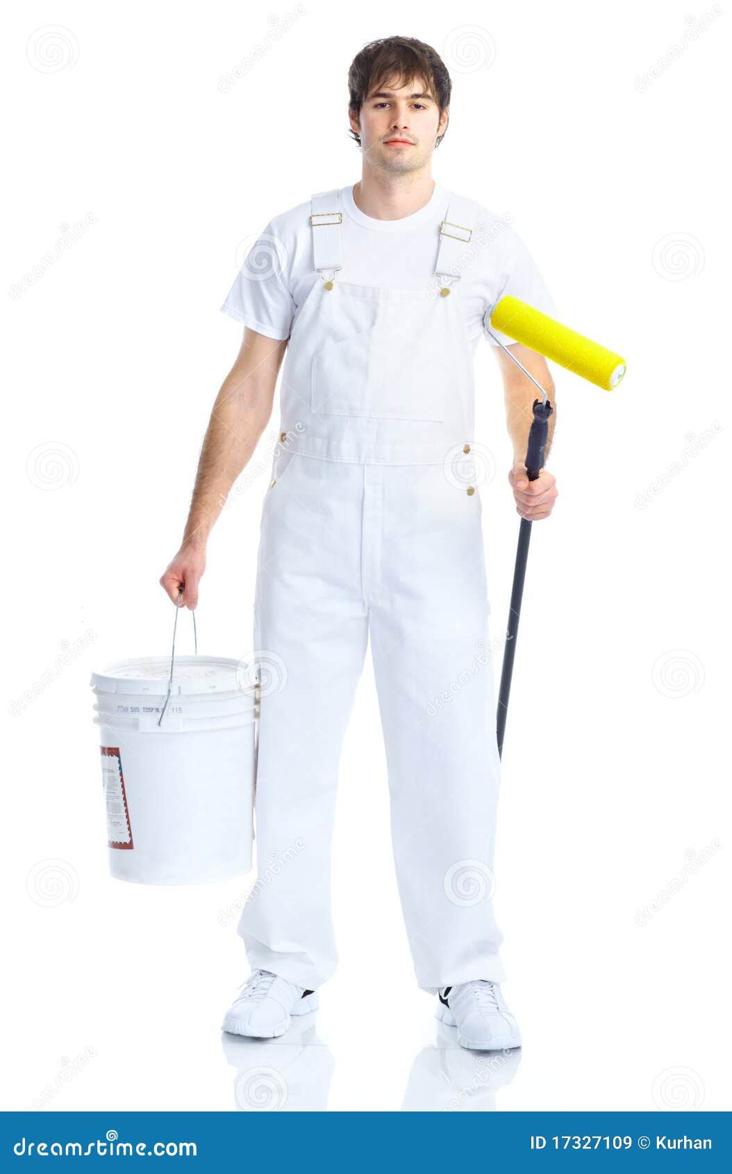 Painter stock image. Image of contractor, painter, people - 17327109
