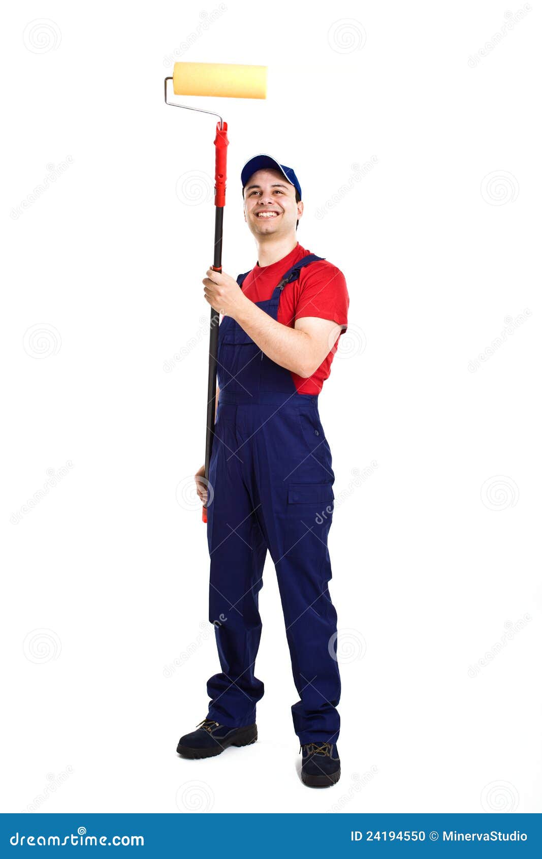 Painter stock photo. Image of artisan, renovations, confident - 24194550