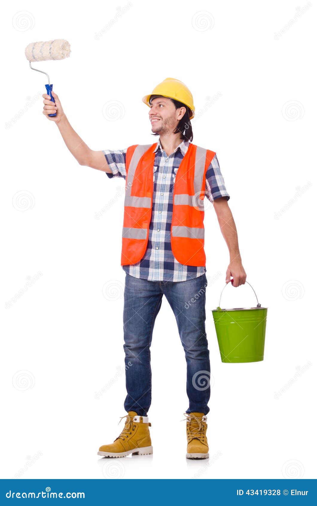 Painter stock photo. Image of painting, glasses, occupation - 43419328