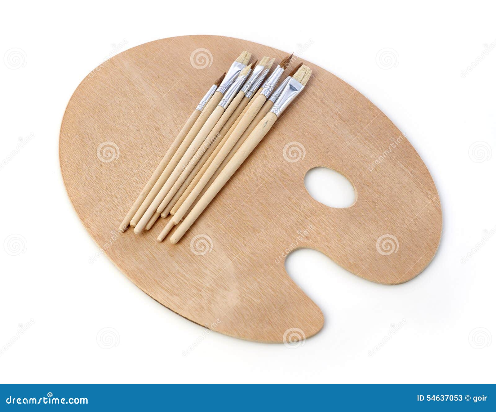 Painter s palette stock image. Image of painting, inspiration - 54637053