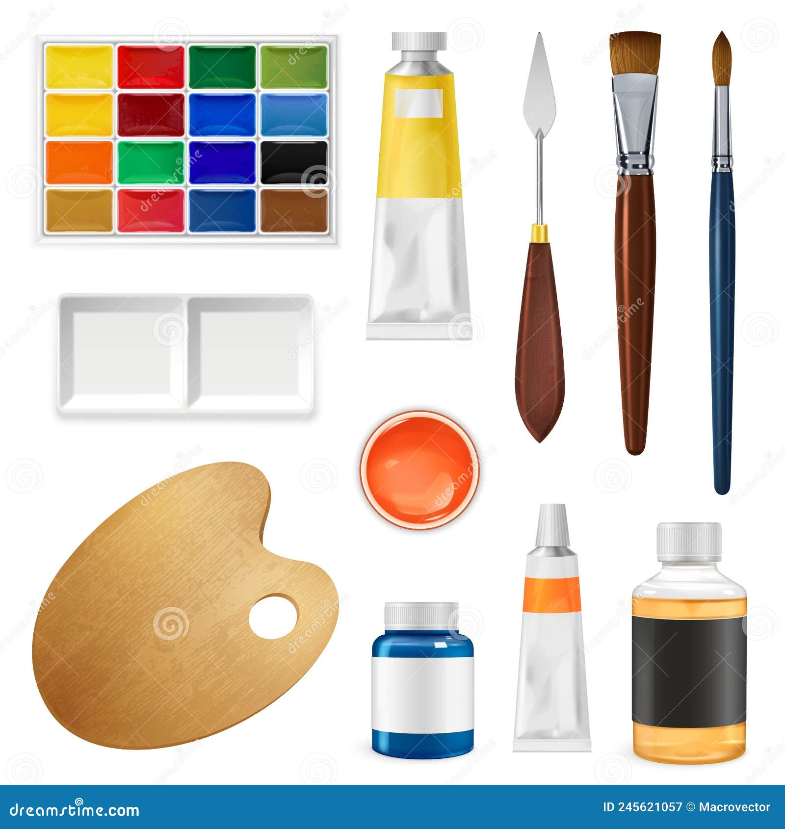 Paint Symbols Royalty-Free Stock Photo | CartoonDealer.com #176755569