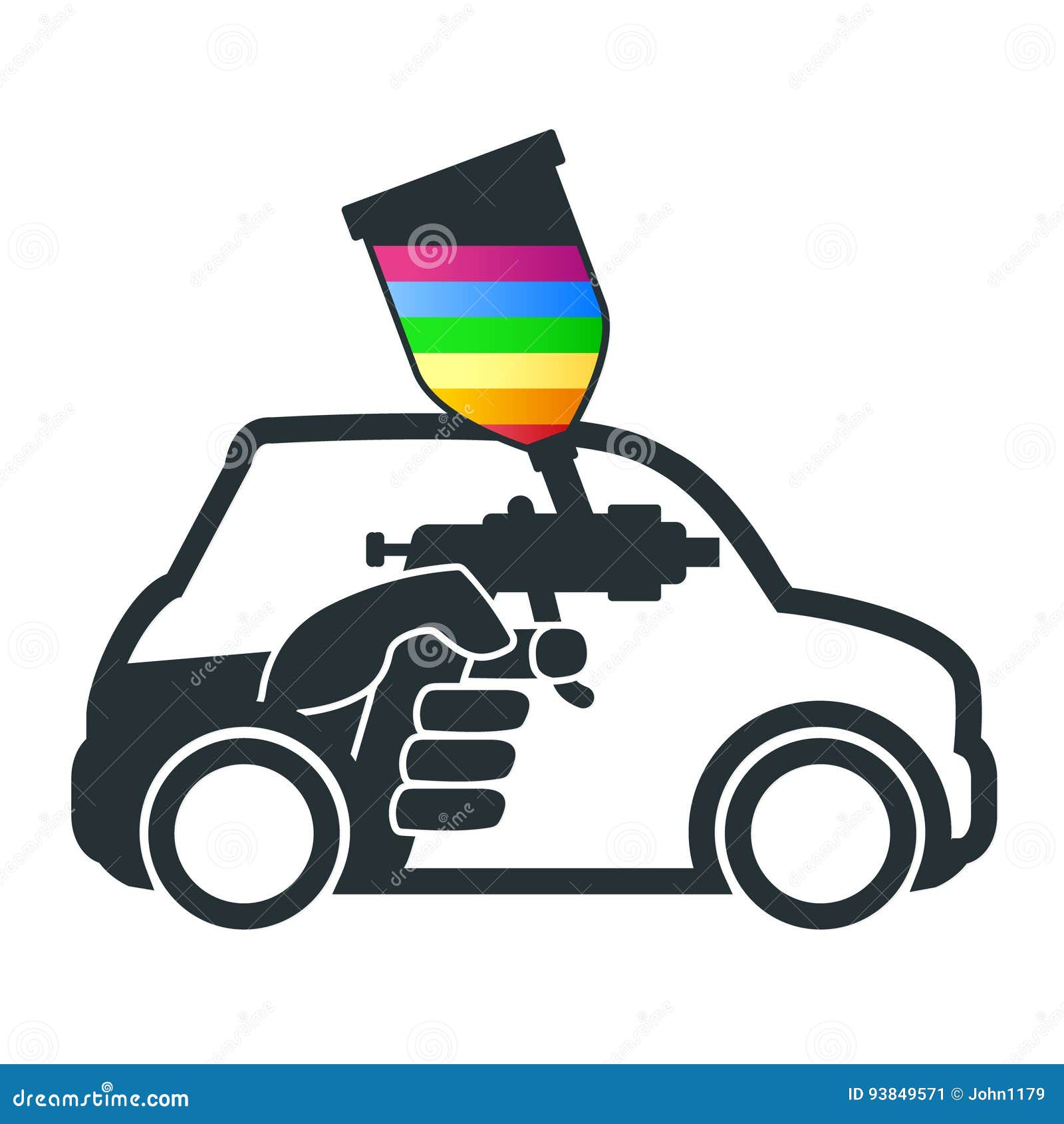 Auto Car Symbol Vector Design Concept With Sports Car Silhouette,Car ...