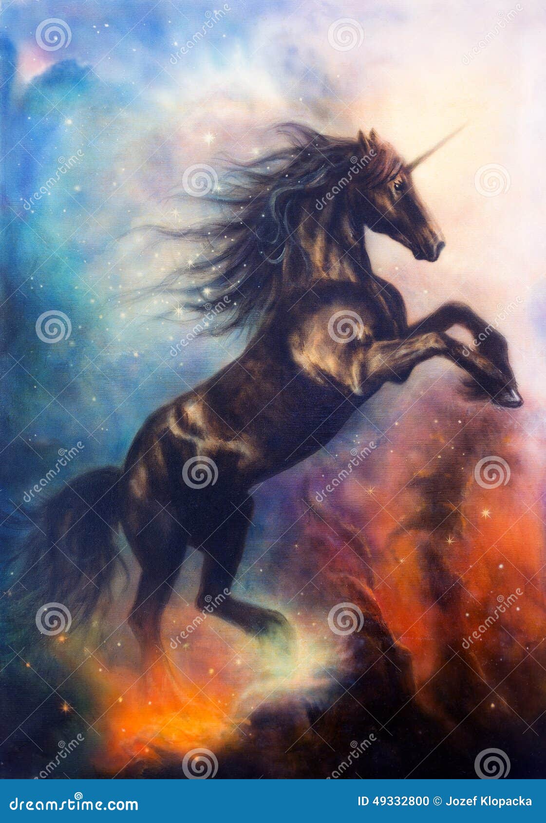 Black Unicorn Stock Photography | CartoonDealer.com #31615832