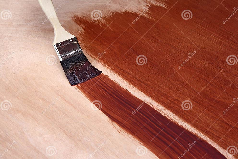 Painting with brown paint stock photo. Image of color - 8251278