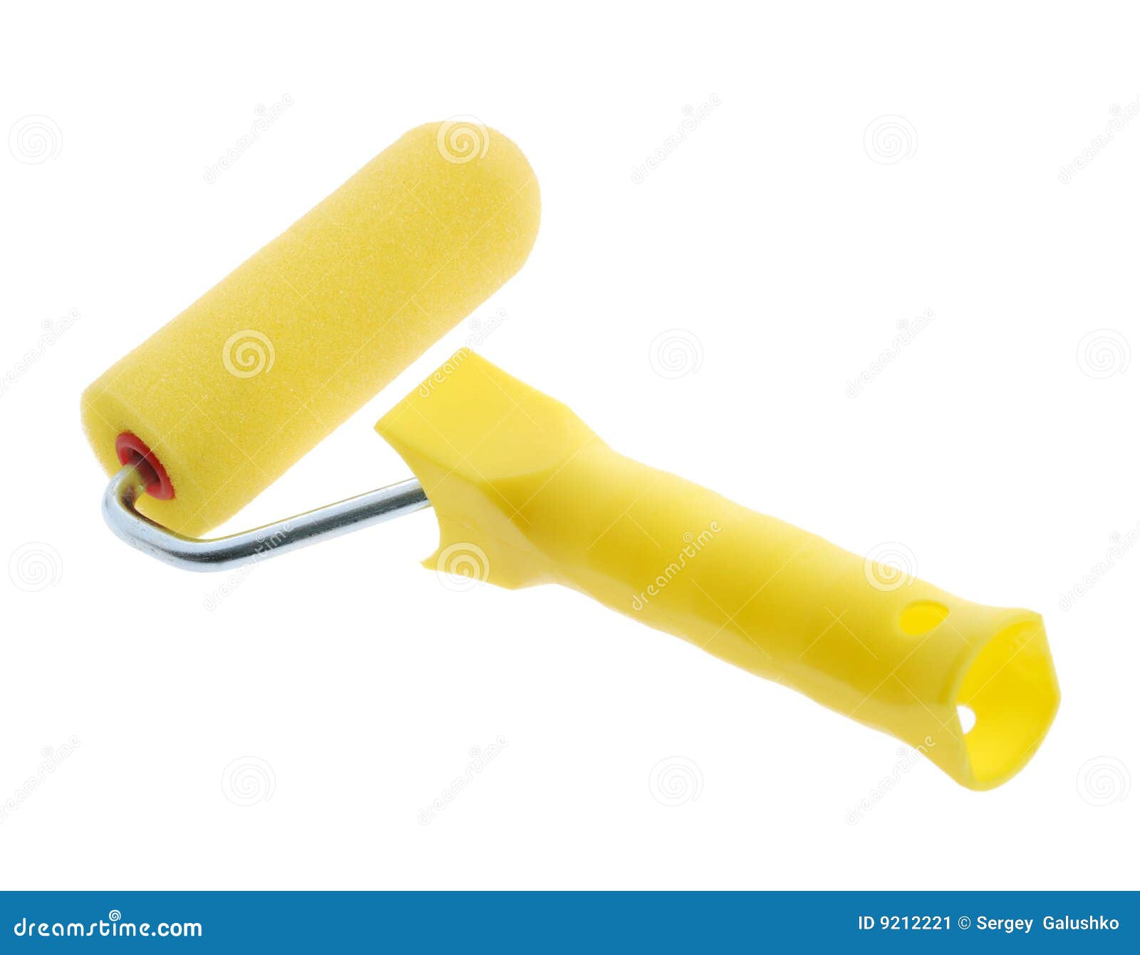 Painting Brush Roll Isolated Stock Image - Image of working, brightly ...