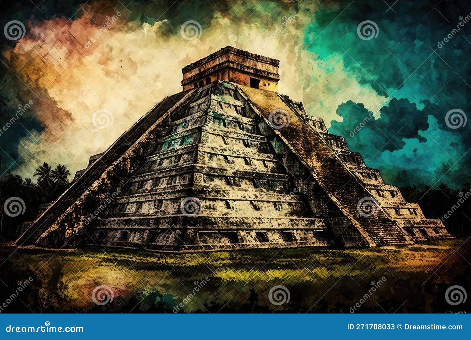 Mayan Pyramid Inside