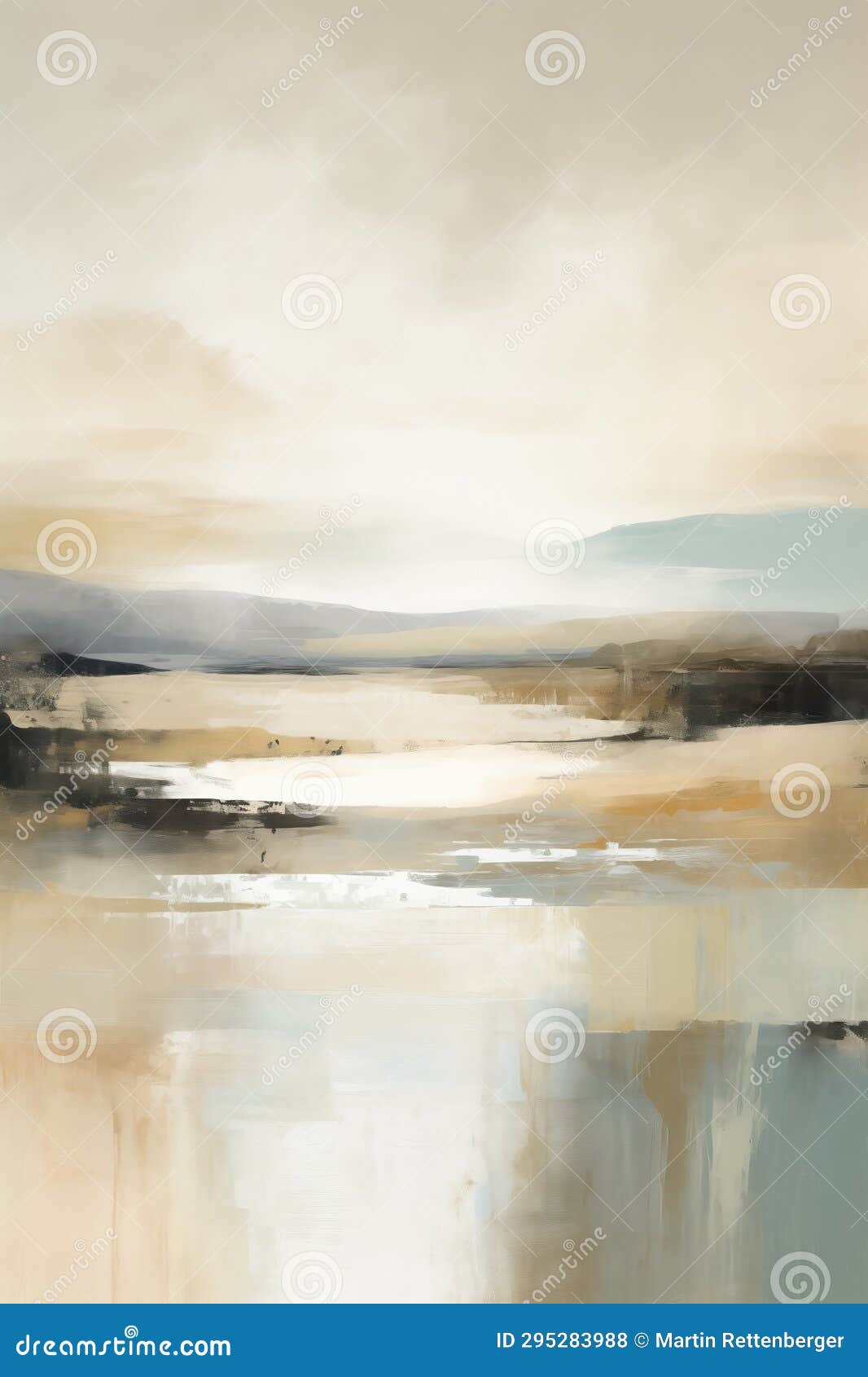 Painting Done with Earth Tones Stock Illustration - Illustration of ...