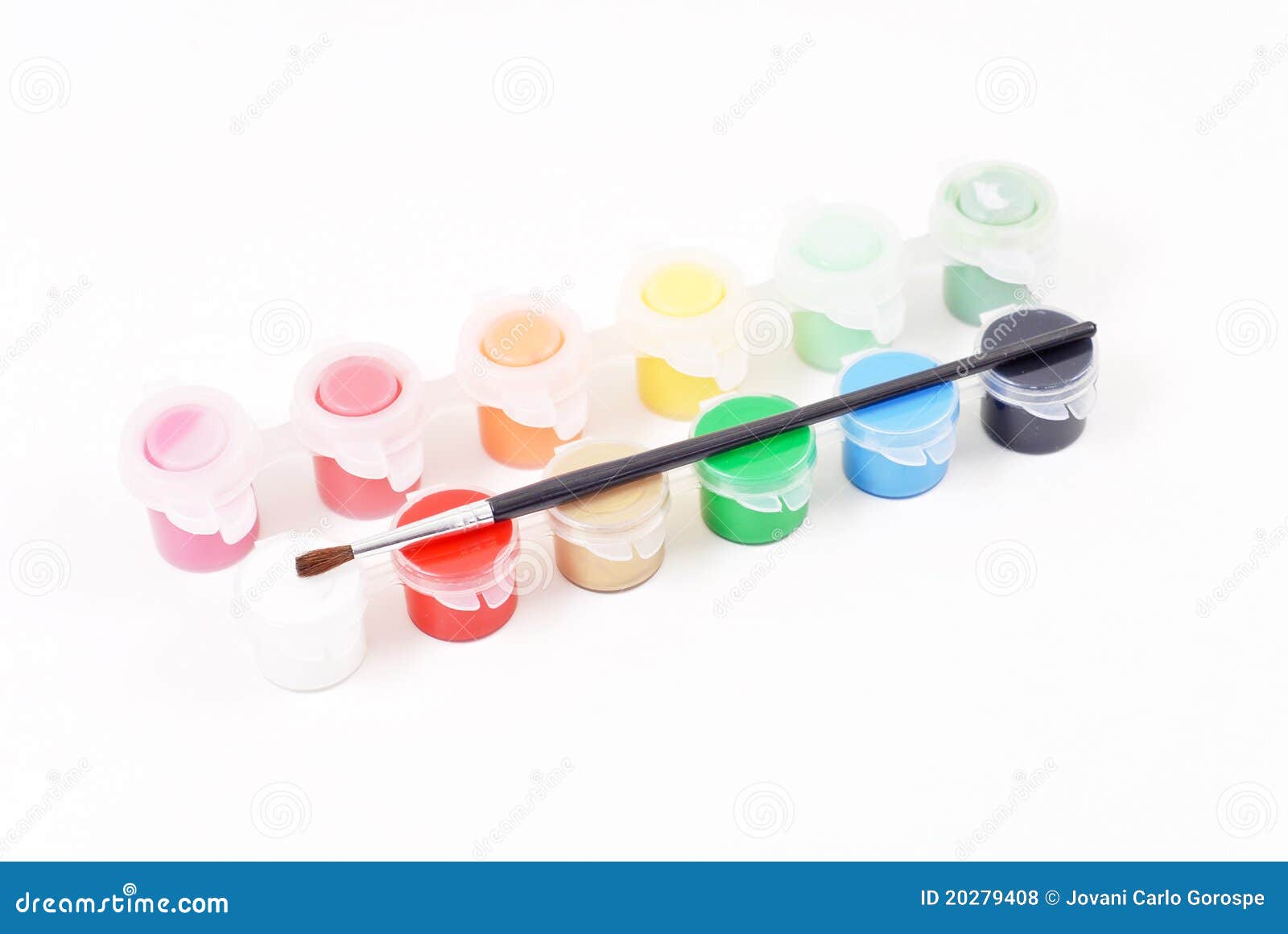 Painting Essentials stock photo. Image of daycare, lessons - 20279408