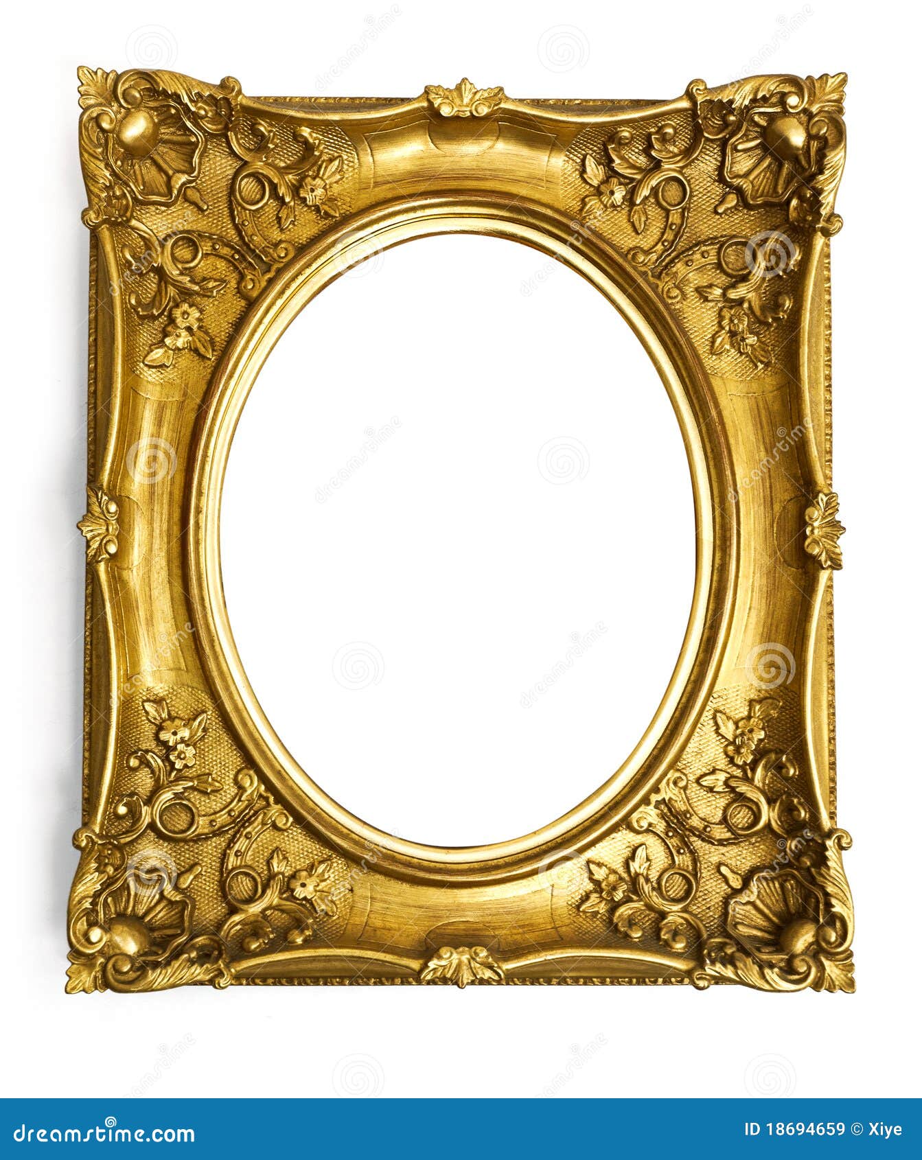 Painting frame stock image. Image of rococo, roses, vase - 18694659