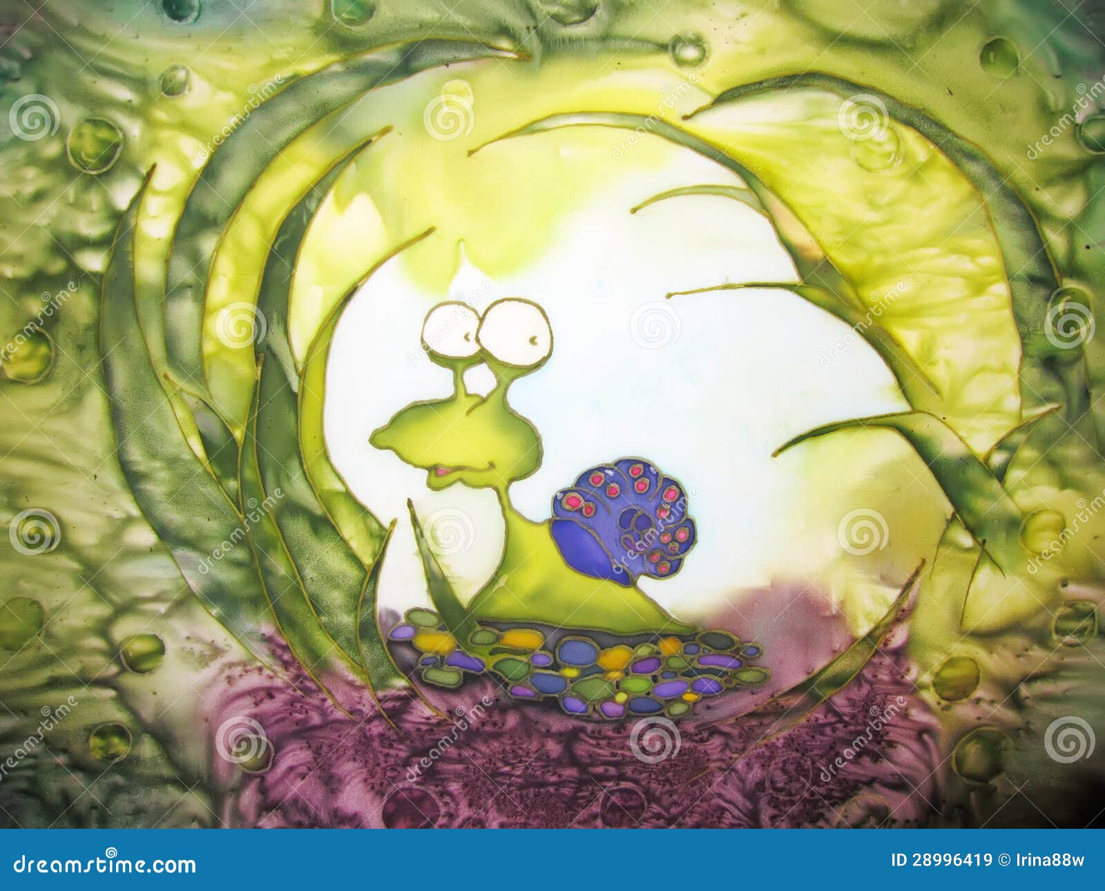 Batik, Hand Drawn. Paint Texture Seamless Cartoon Vector ...