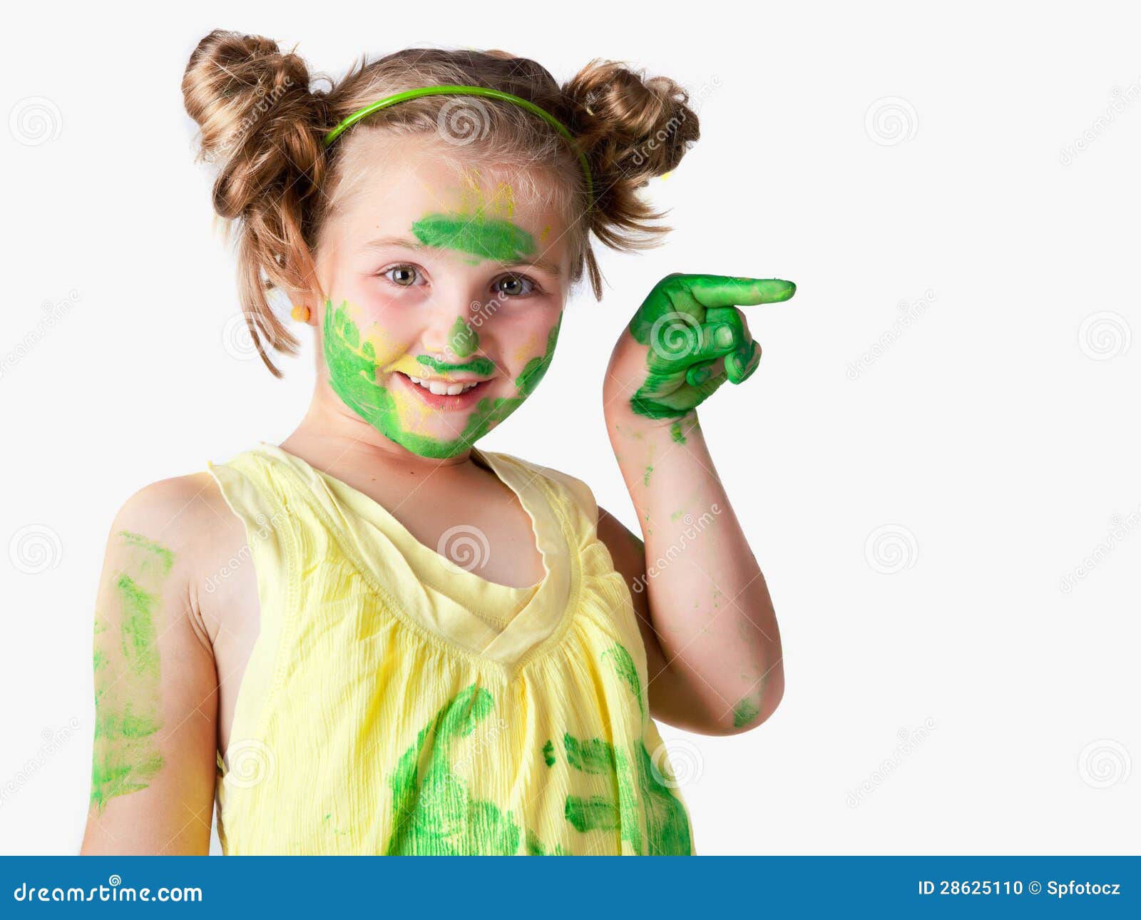 Painting is fun for kids stock photo. Image of drawing - 28625110