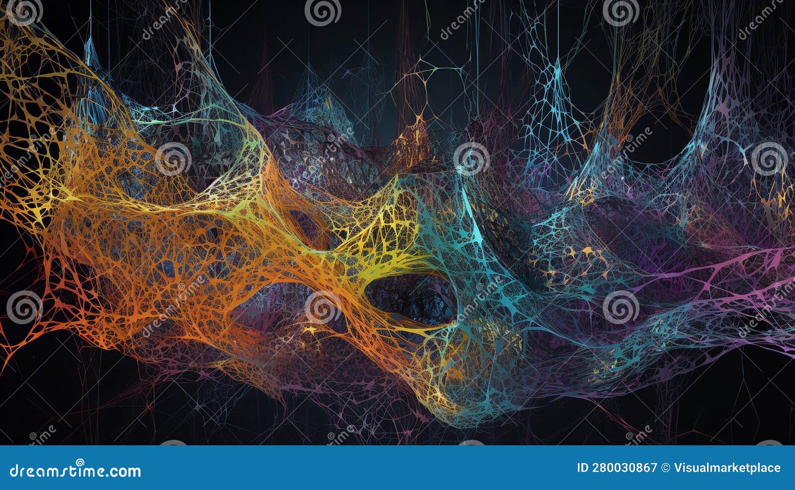 Painting a Future with Artificial Intelligence Stock Illustration ...