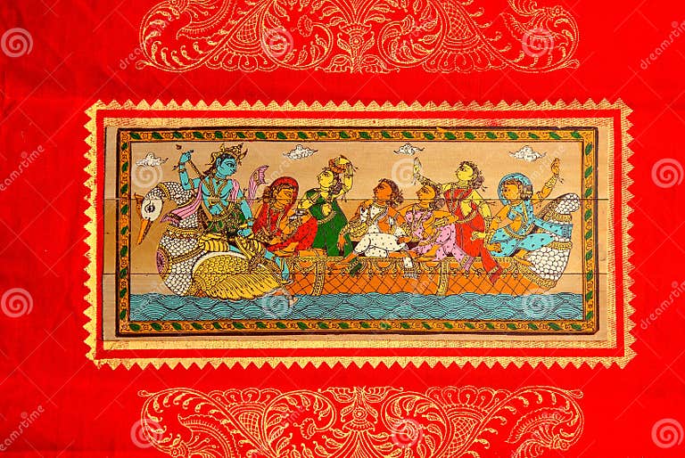 Painting of Orissa stock photo. Image of tradition, painting - 27829250