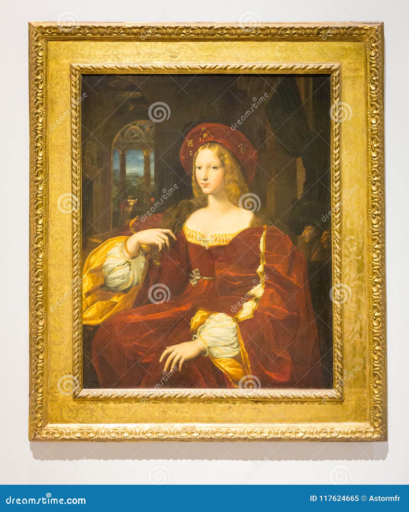 Painting Portrait At Louvre Lens, France Editorial Photo ... Painting Portrait At Louvre Lens, France Editorial Photo ...