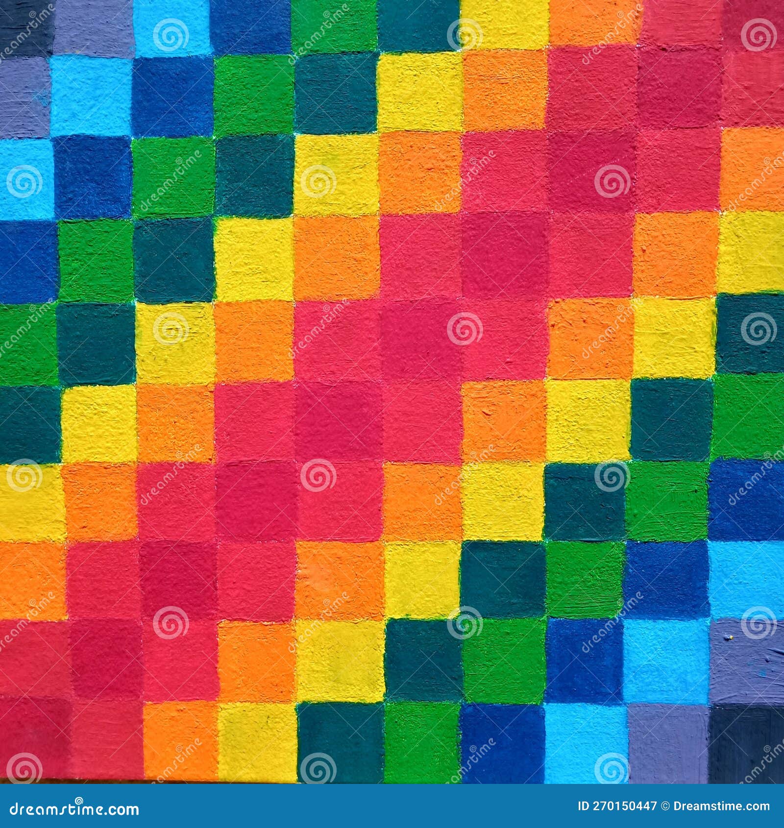 A Painting of Rainbow Nirmana Stock Image - Image of nirmana, painting ...