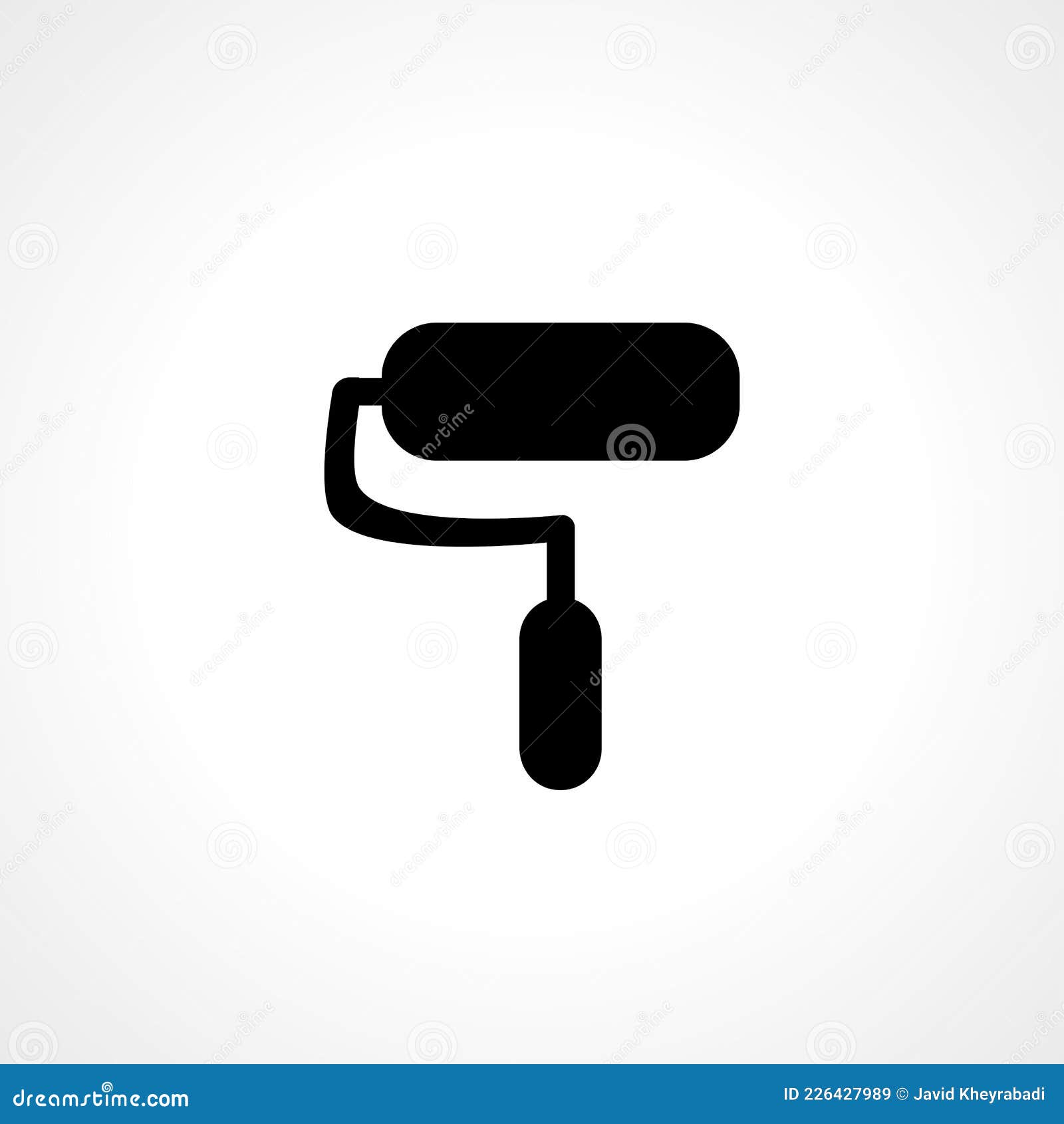 Painting Roller Icon. Painting Roller Vector Icon. Painting Roller ...