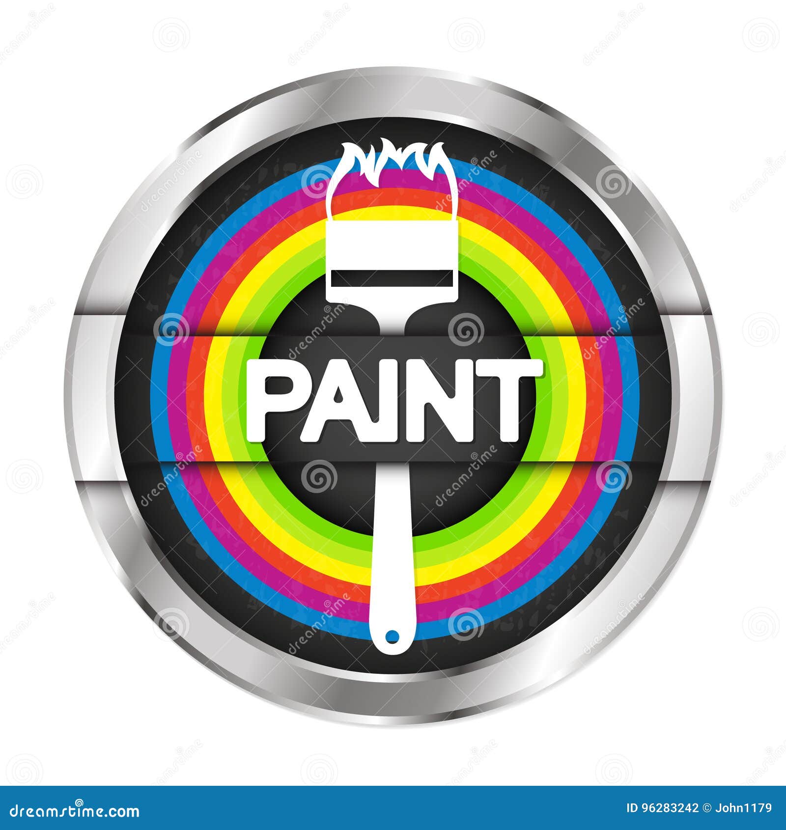 Painting Symbol Illustration Stock Vector - Illustration of company ...