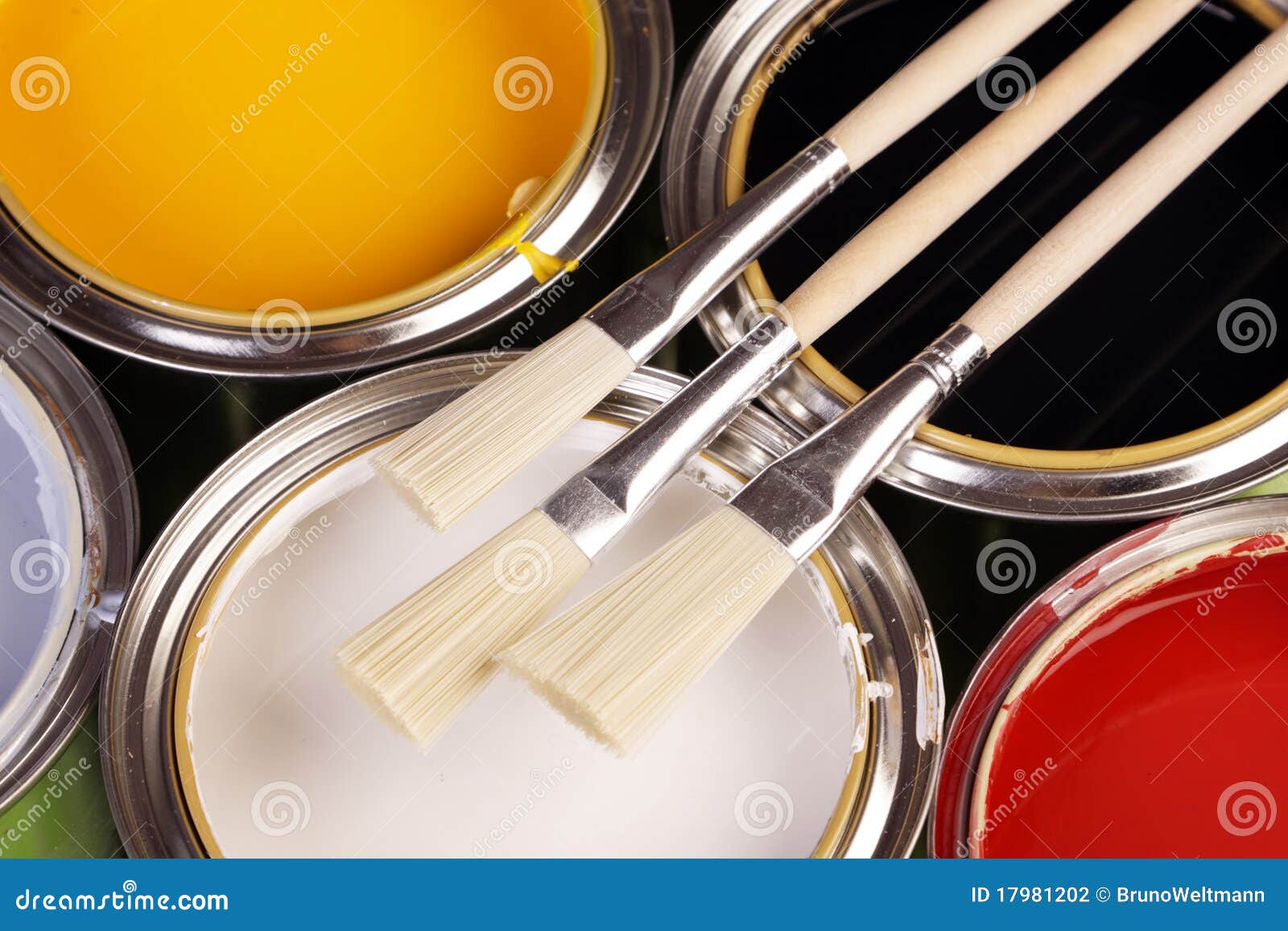 Painting time! stock photo. Image of liquid, metal, drop - 17981202
