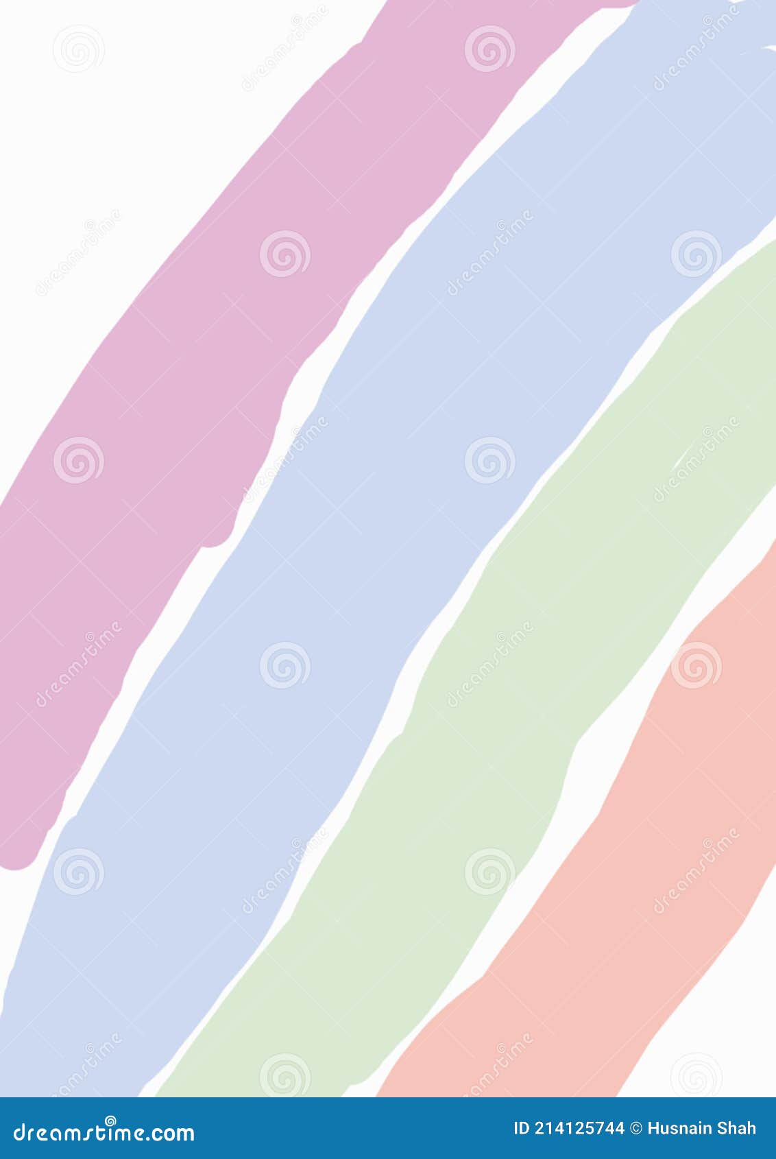 Painting Trendy Pattern Strips Different Color Stock Illustration ...