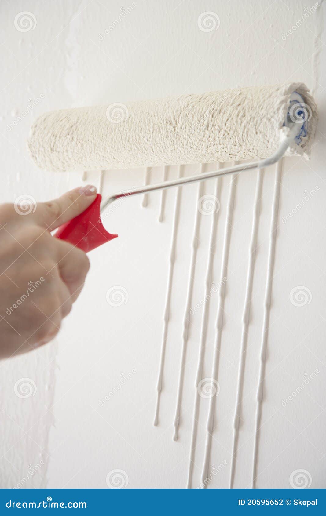 Painting the walls stock photo. Image of wall, flat, painting - 20595652