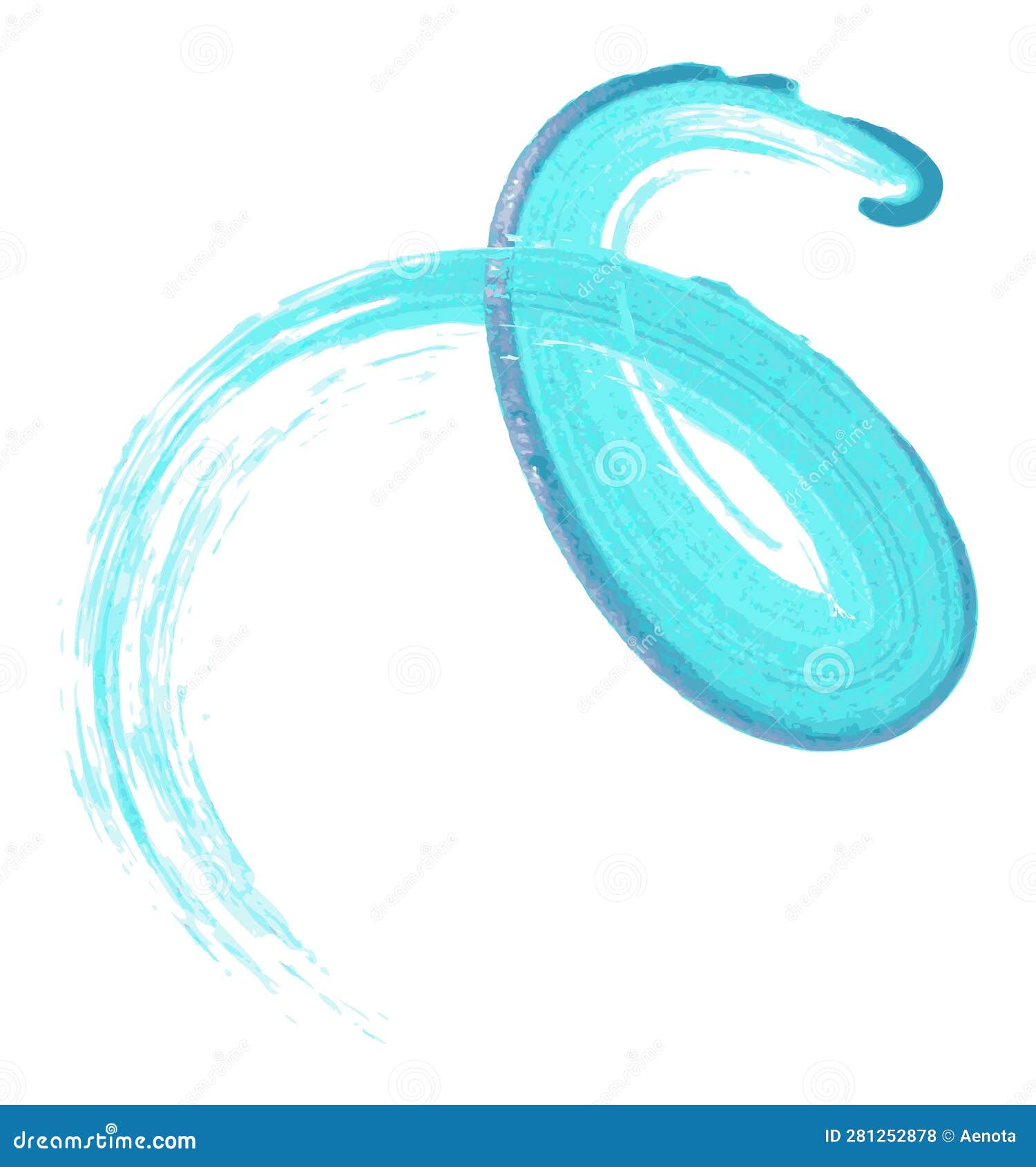 Paints Smear for Design Project - Vector Illustration Stock Vector ...