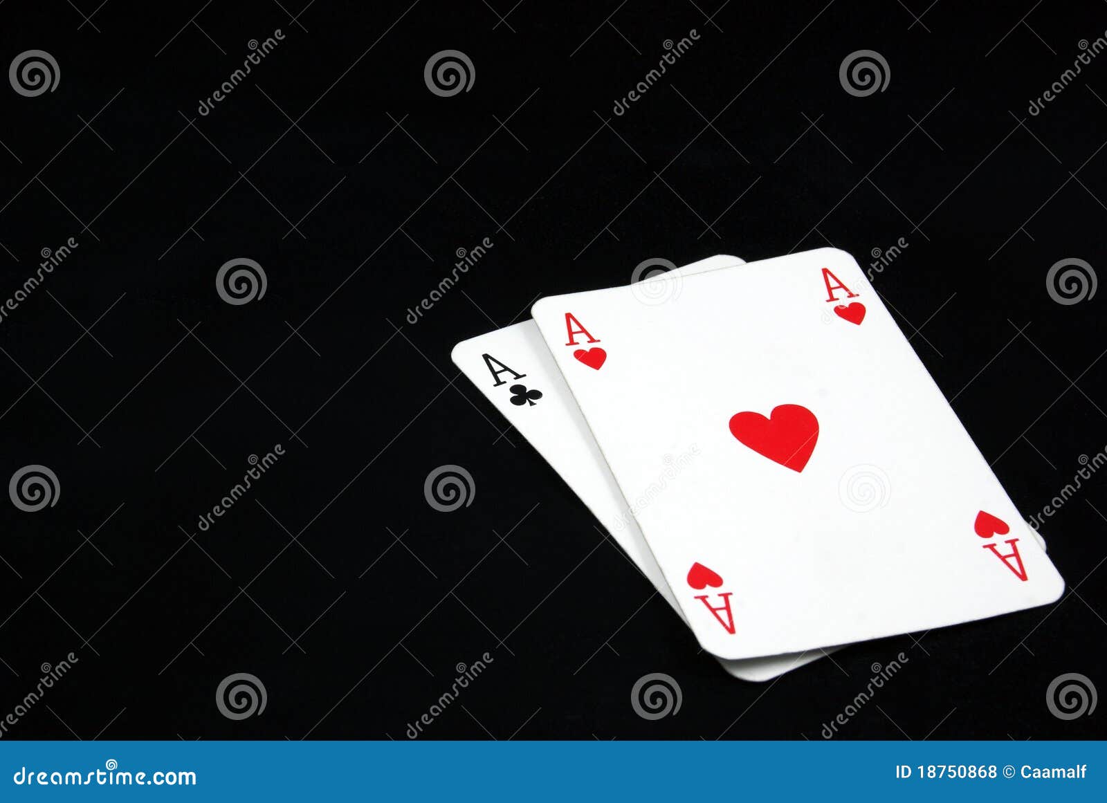 Pair of aces stock photo. Image of shape, success, pair - 18750868