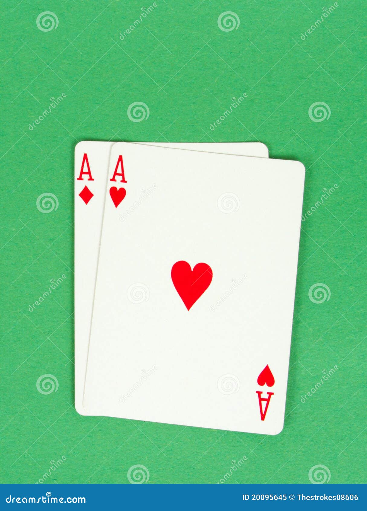 Pair of Aces stock image. Image of pair, leisure, lucky - 20095645