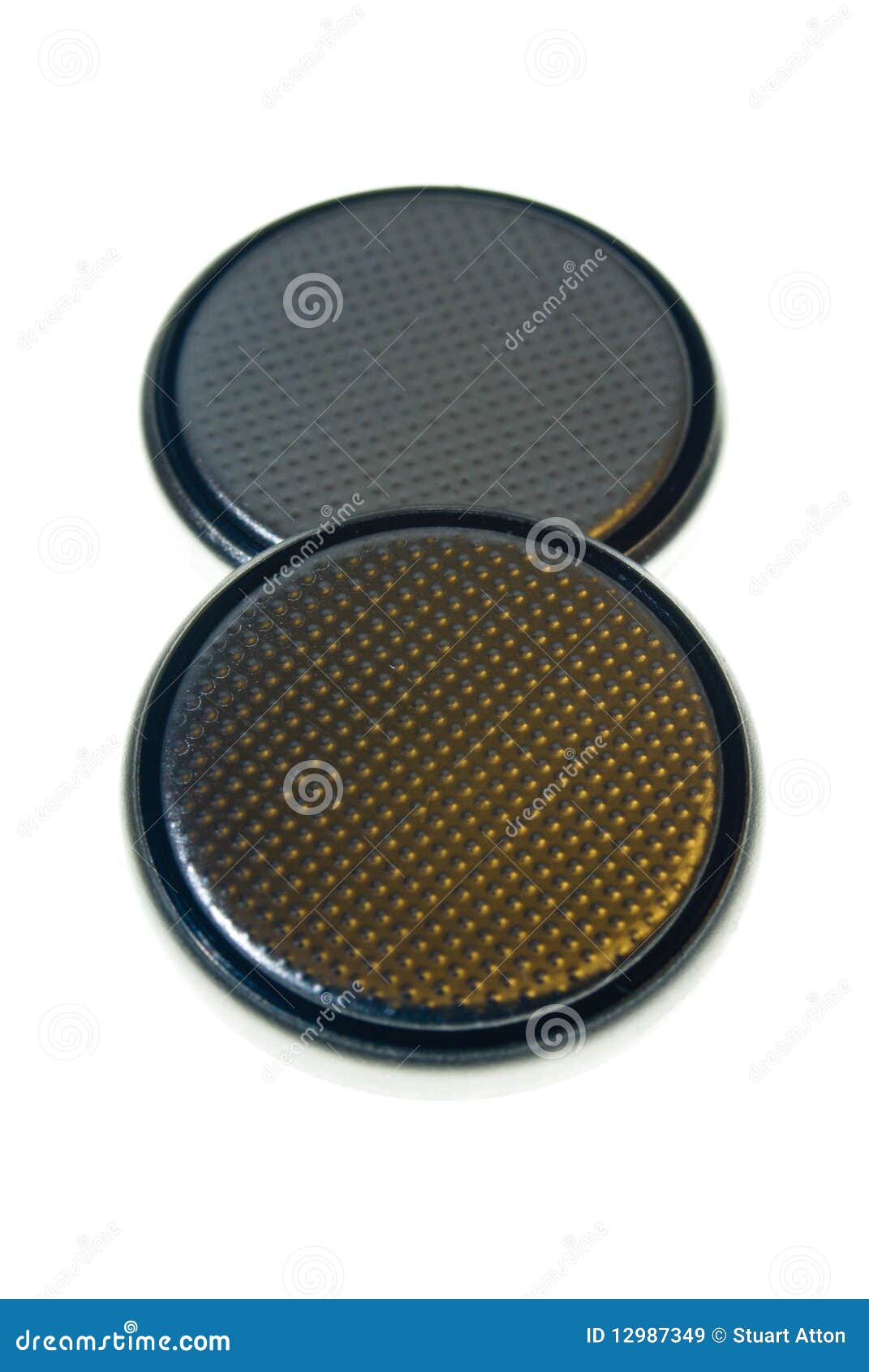 Pair of Batteries stock image. Image of battery, closeup - 12987349