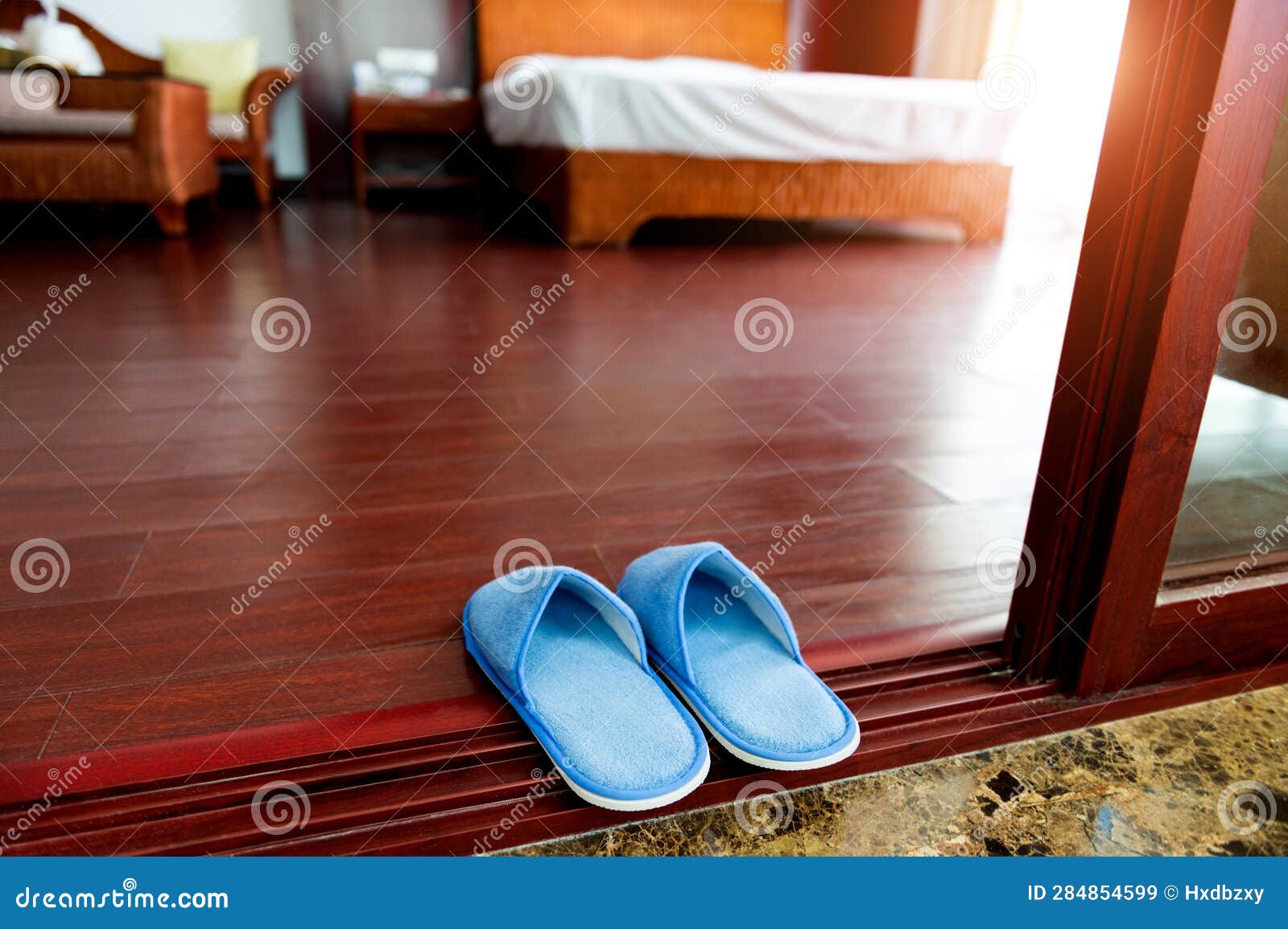 Blue Slippers Royalty-Free Stock Photography | CartoonDealer.com #39734459