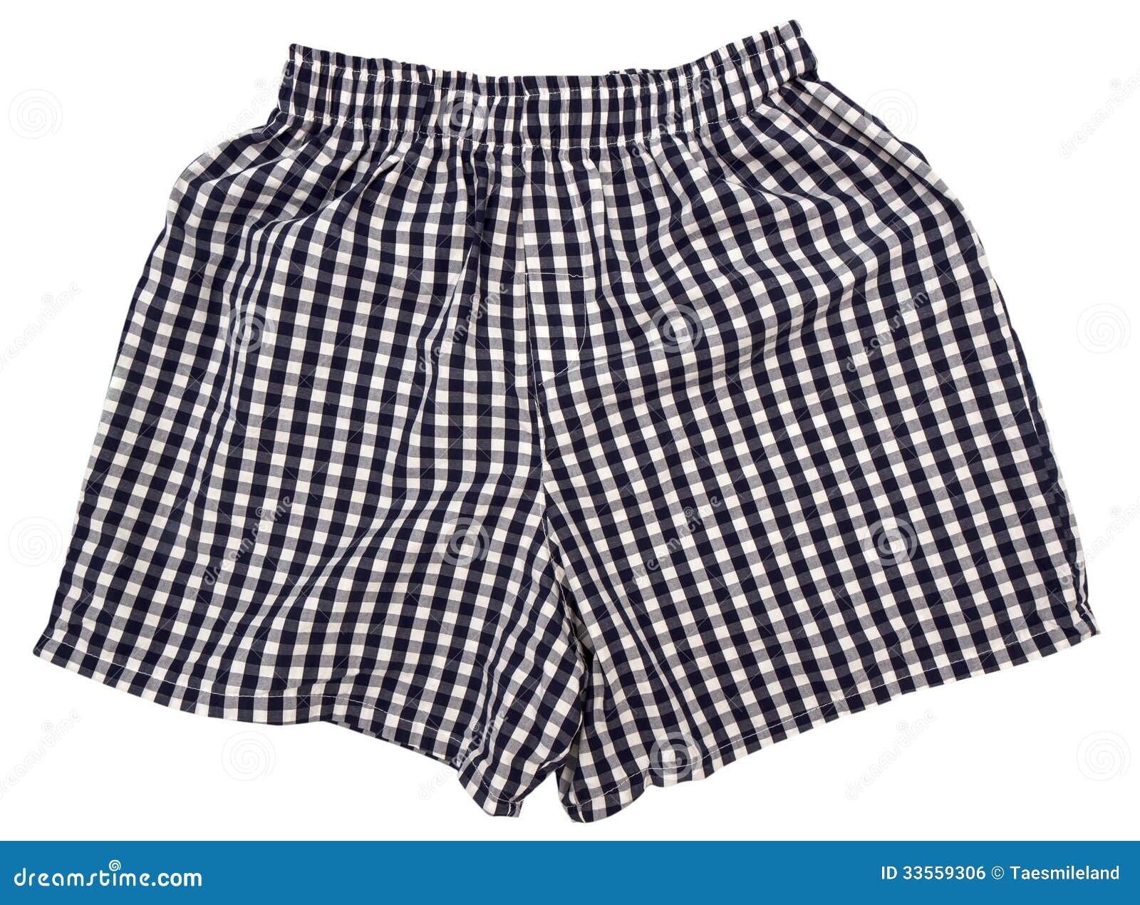A Pair of Boxer Shorts Isolated Stock Photo - Image of clothes, cotton ...
