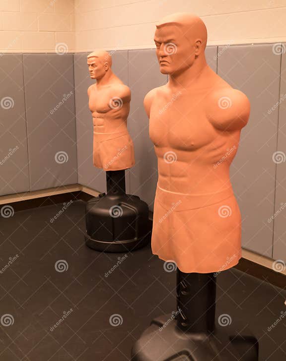 Pair of Combat Training Dummies Stock Image - Image of battle, practice ...