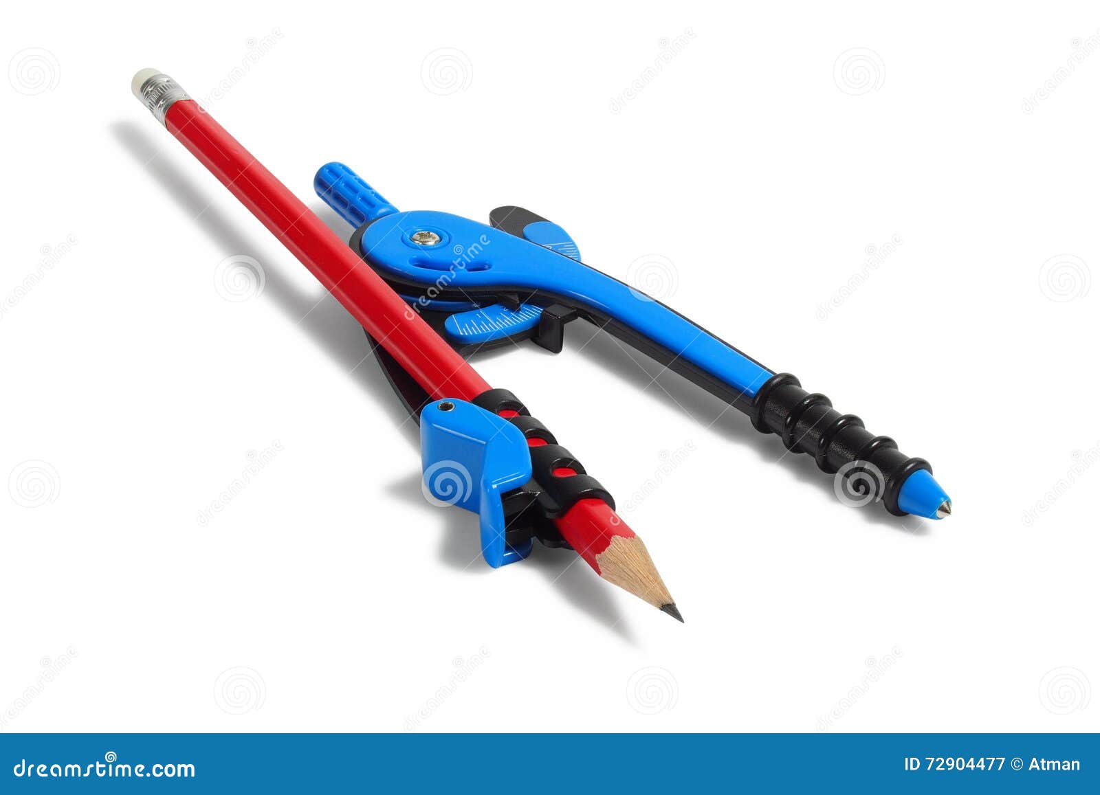 Pair of compasses stock image. Image of compasses, education - 72904477