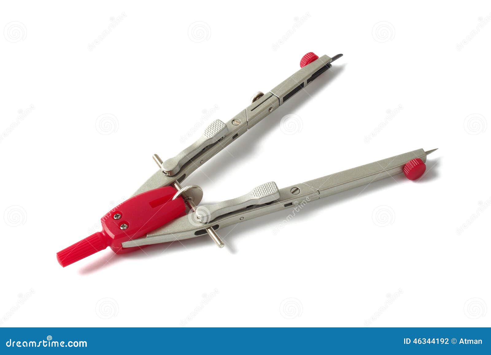 Pair of compasses stock photo. Image of pair, school - 46344192