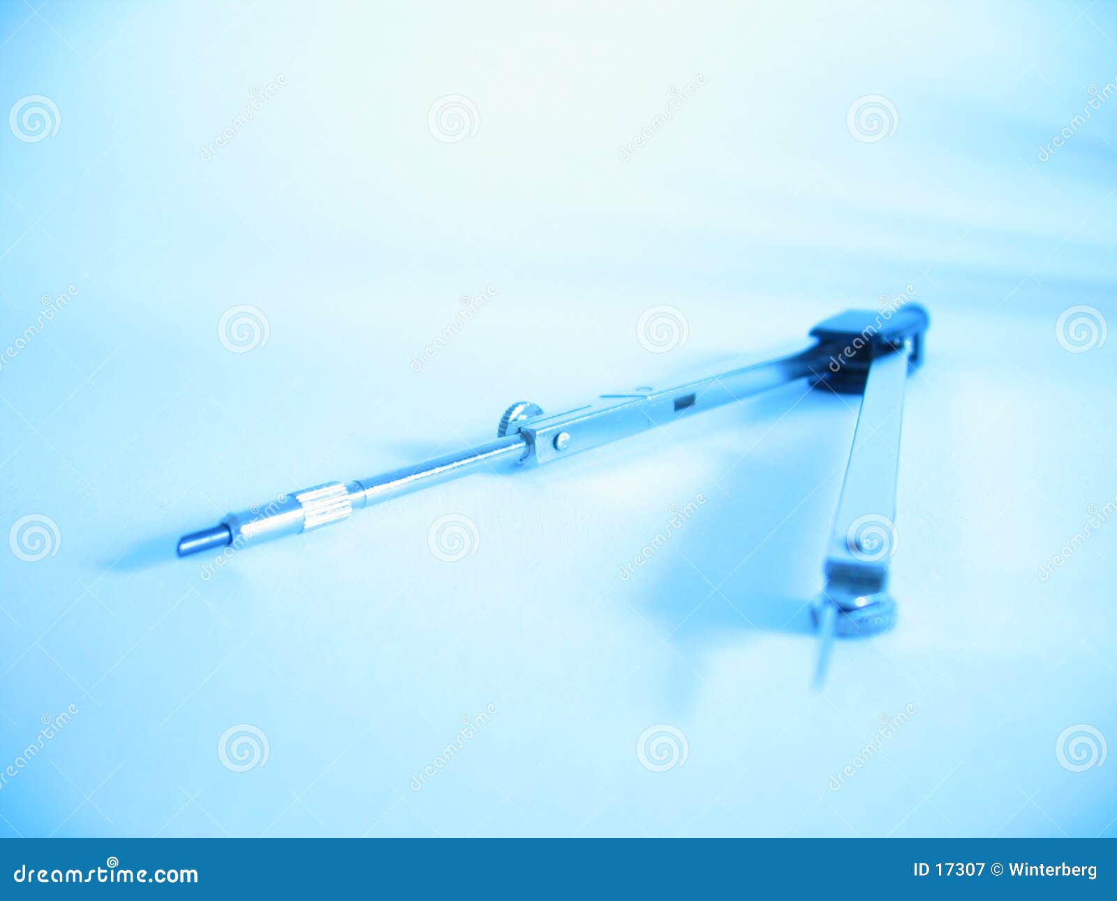 Pair of Compasses III stock image. Image of mathematics - 17307