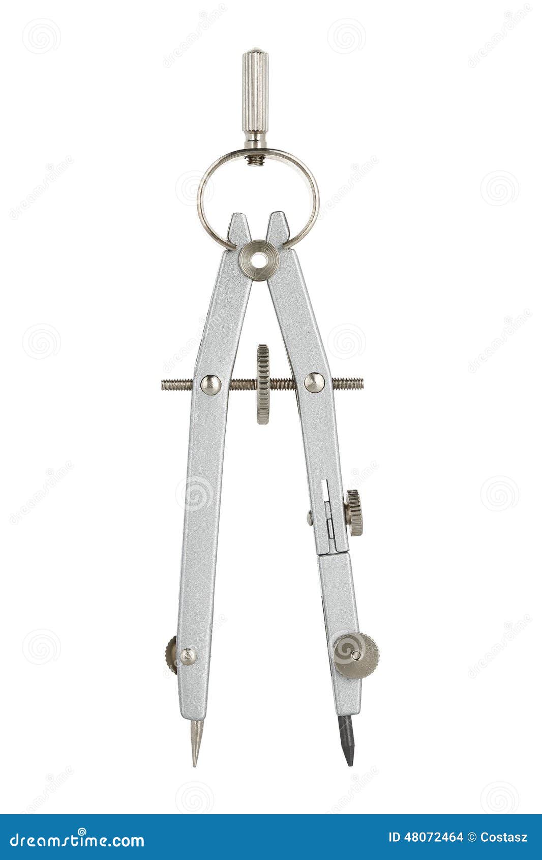 Pair of compasses stock photo. Image of mathematics, drafting - 48072464