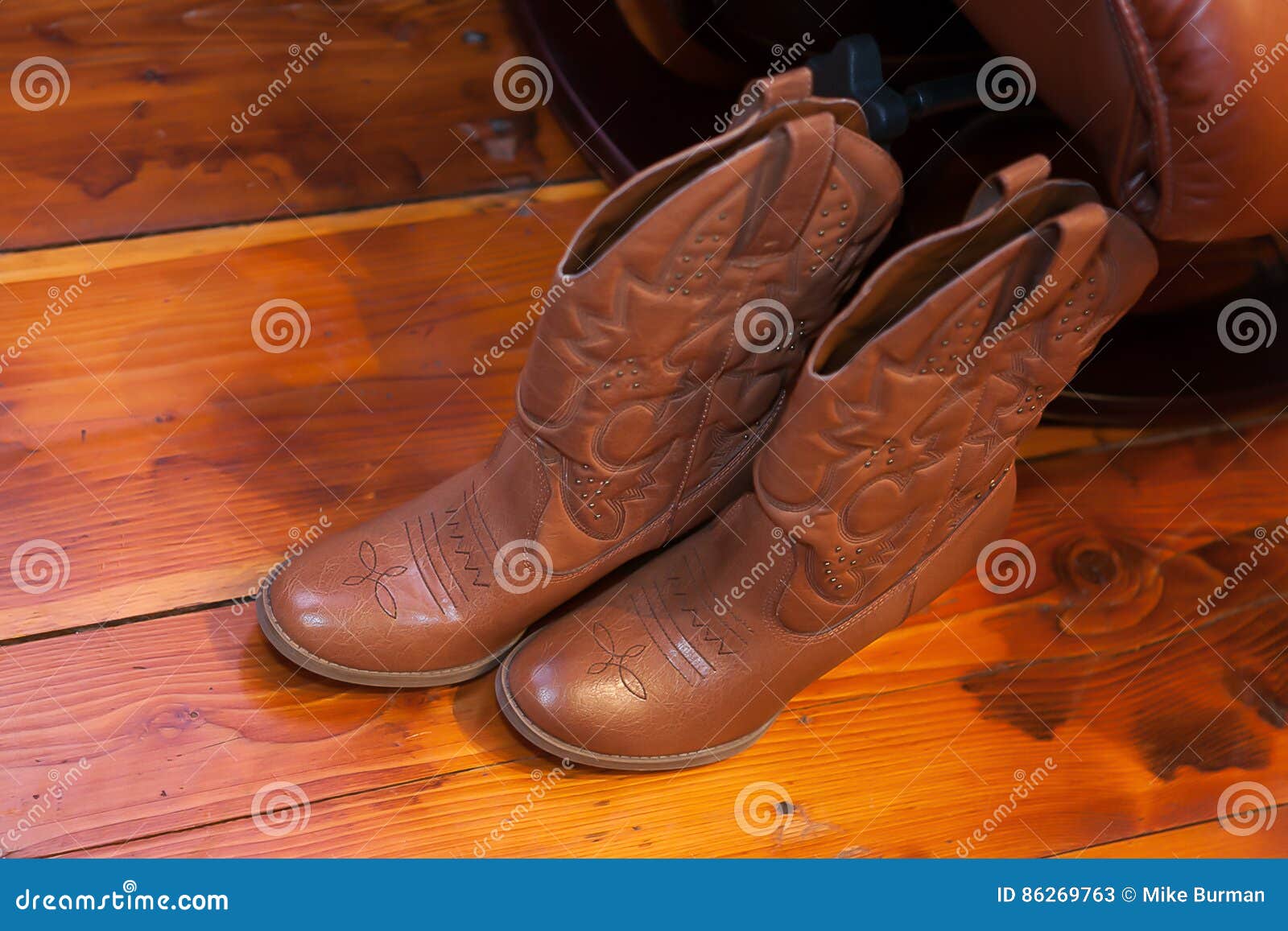 Cowboy Boots stock image. Image of boot, foot, model - 86269763