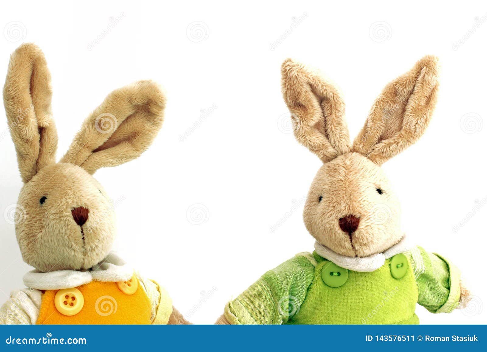 A Pair of Cute Toy Soft Hares Stock Image - Image of animal, people ...