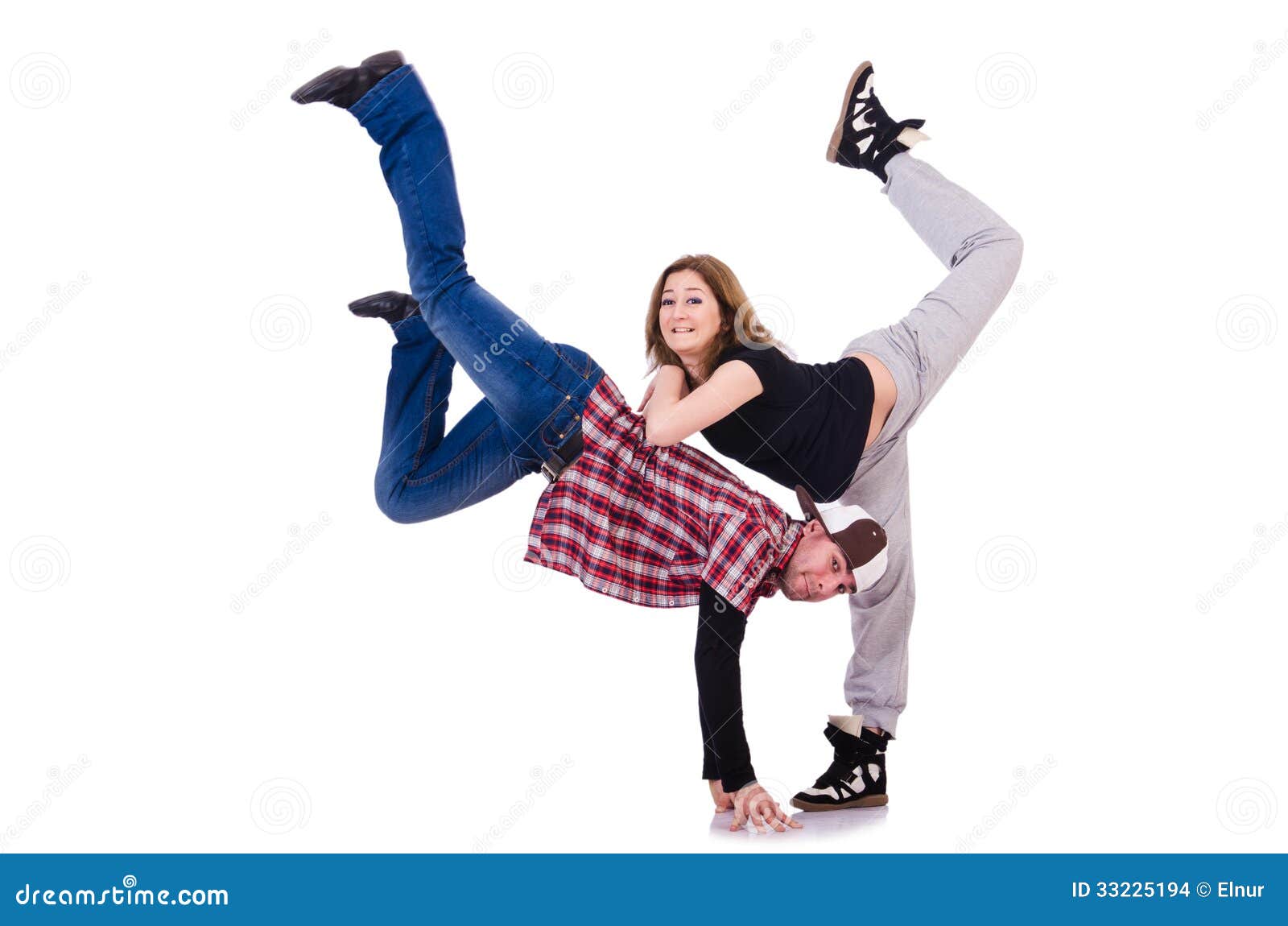 Pair of dancers dancing stock photo. Image of exercise - 33225194